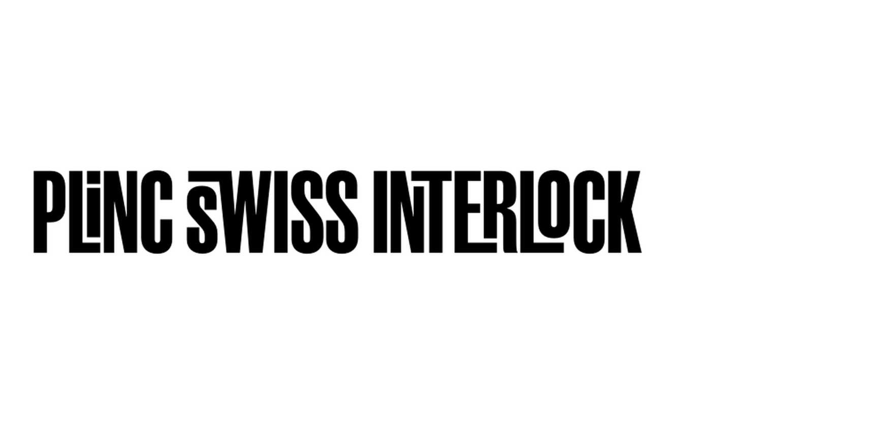 Plinc Swiss Interlock in use - Fonts In Use
