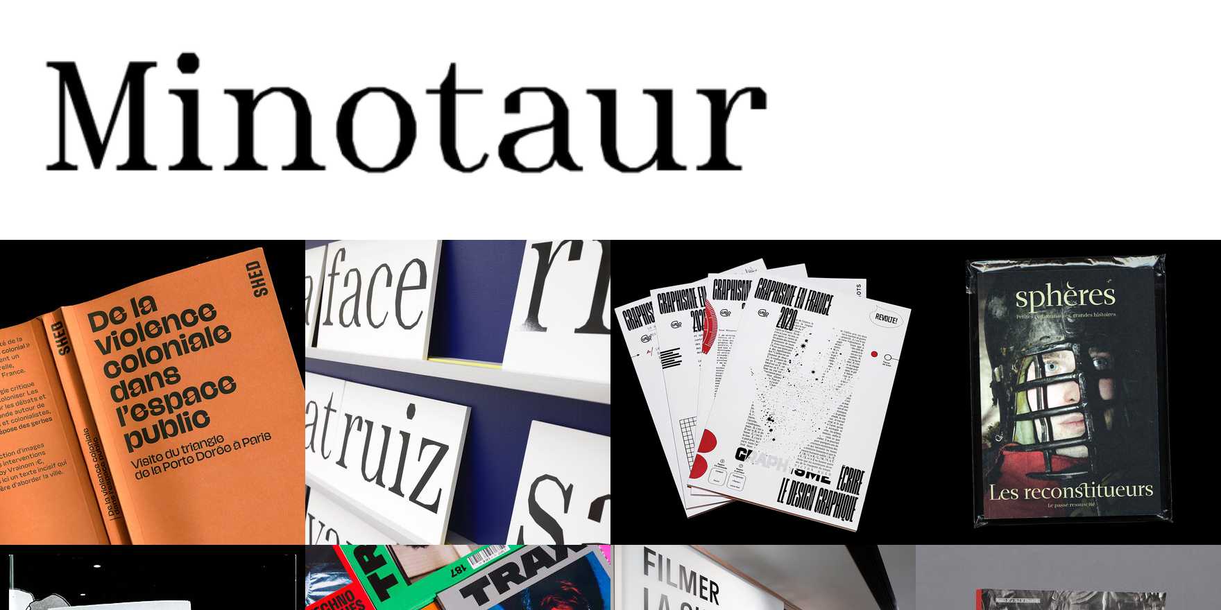 Minotaur in use - Fonts In Use