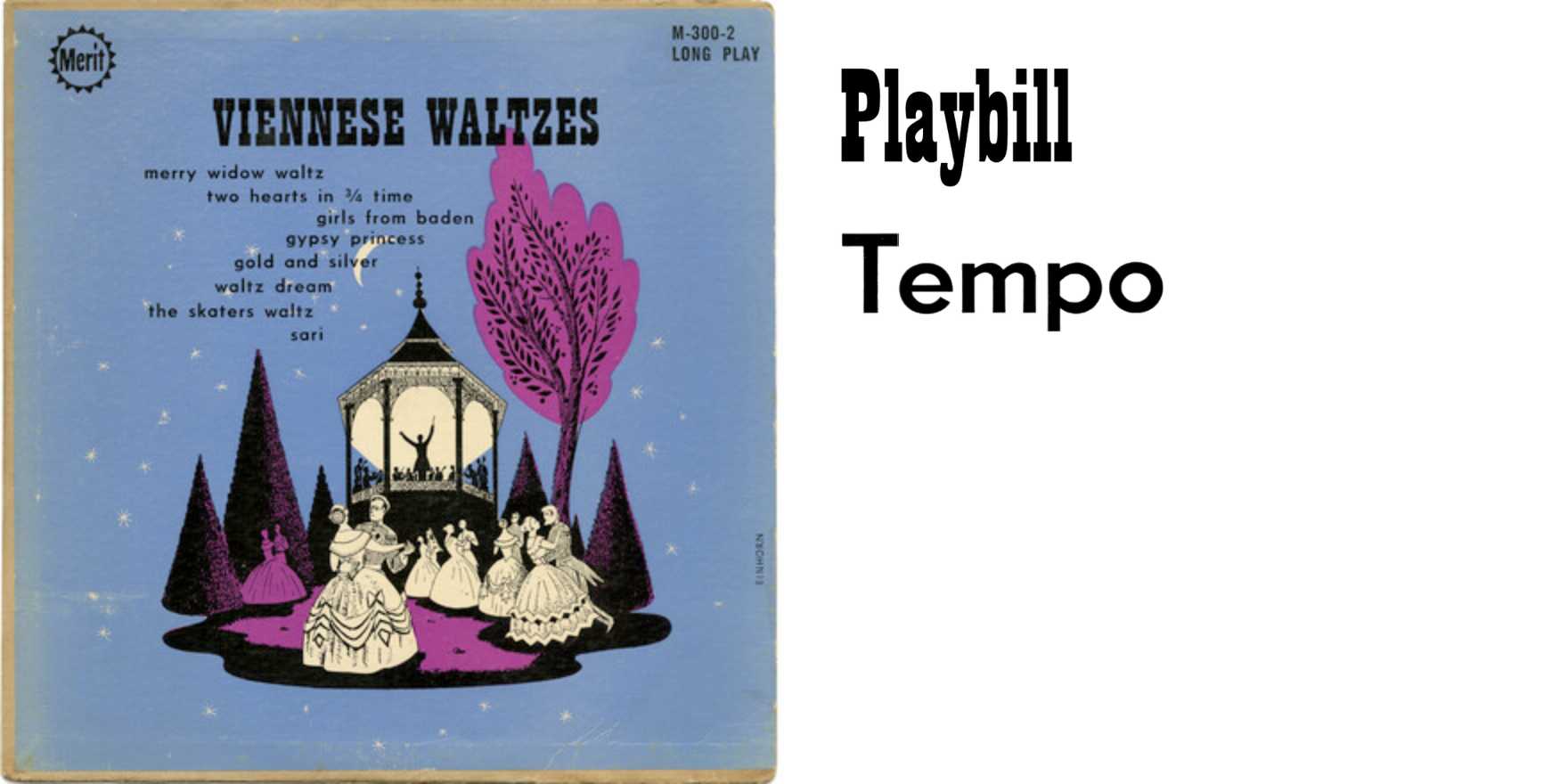 Viennese Waltzes (Merit) album art - Fonts In Use