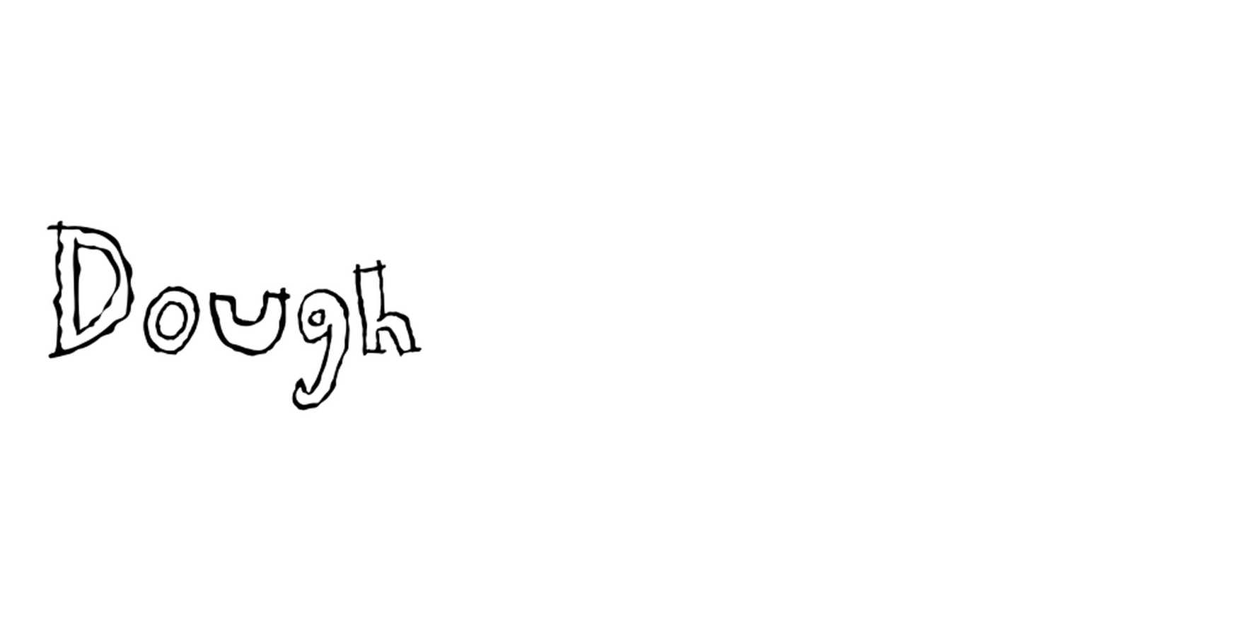 Dough in use - Fonts In Use
