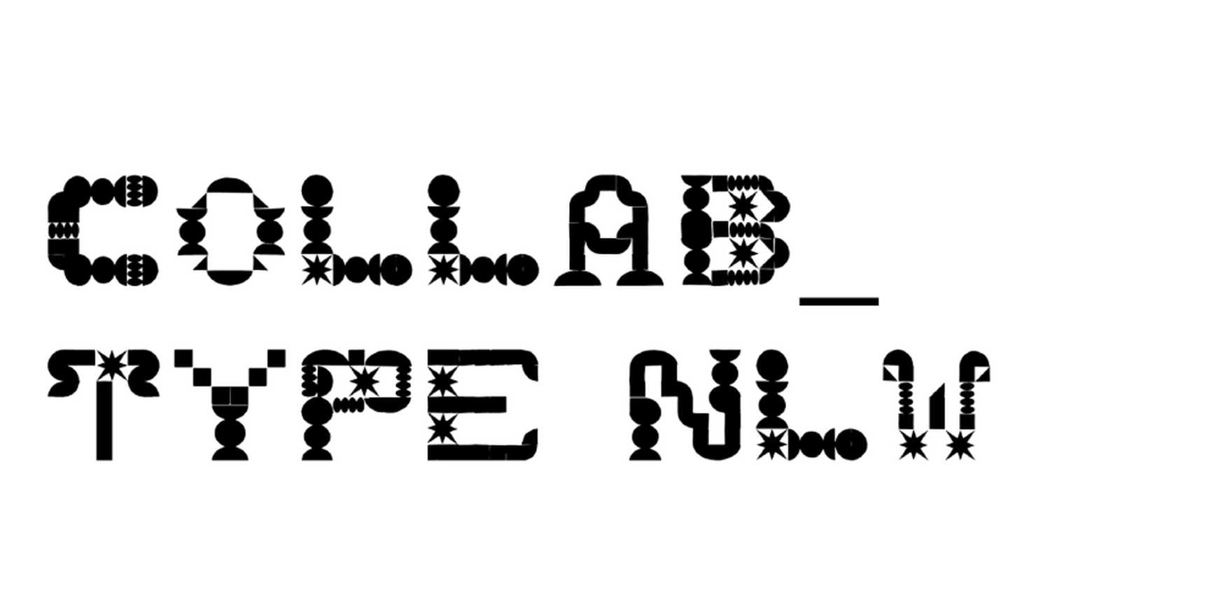 Collab_Type NLW in use - Fonts In Use