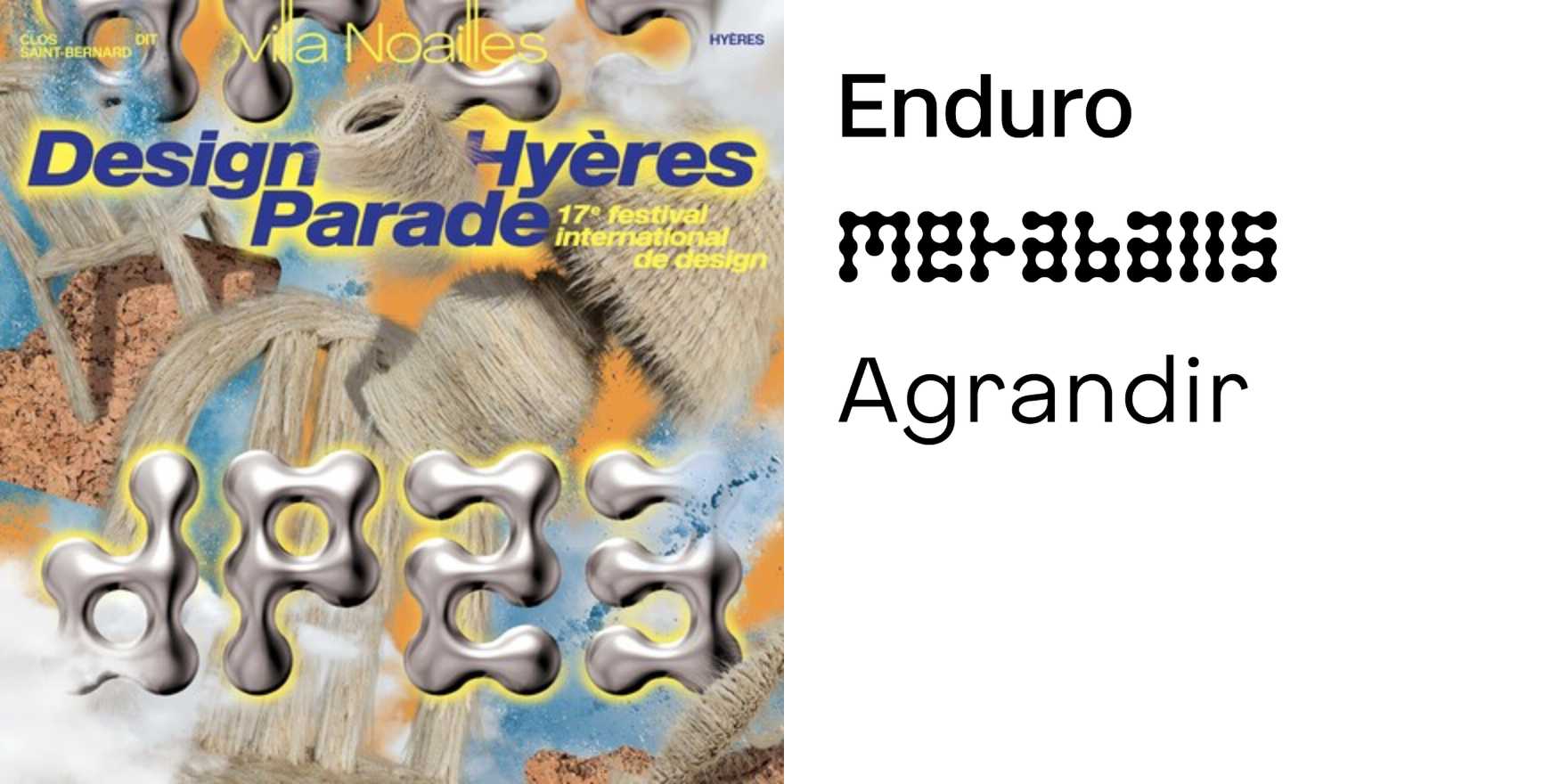 Design Parade 2023 - Fonts In Use