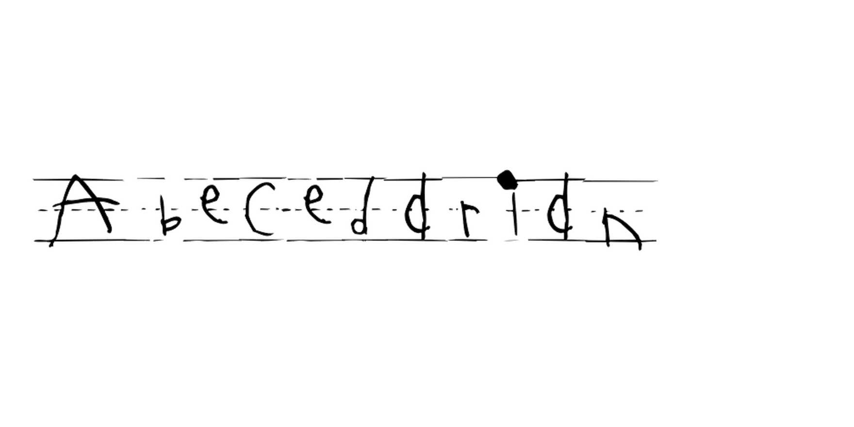 Abecedarian in use - Fonts In Use