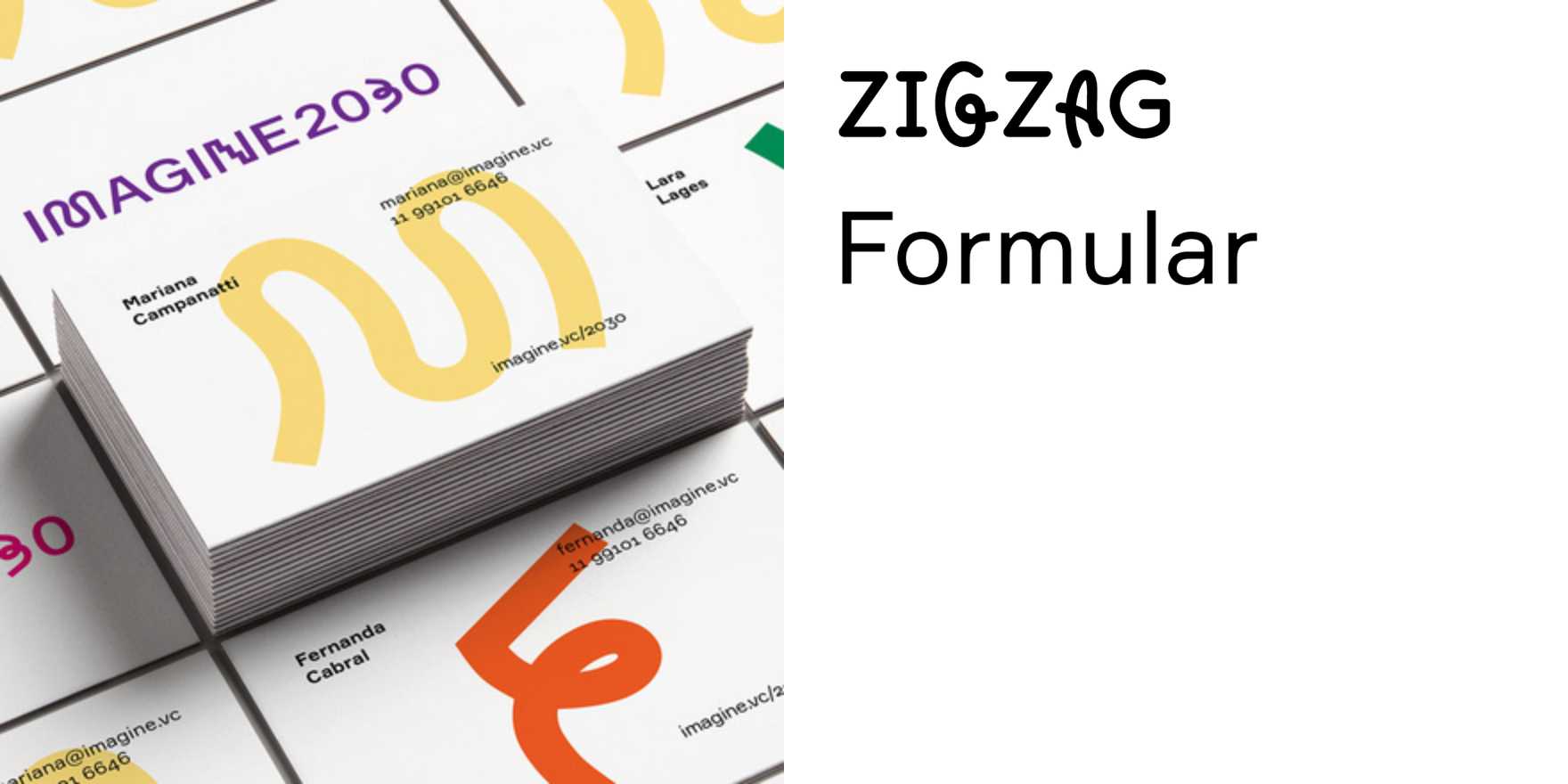 Imagine 2030 - Fonts In Use