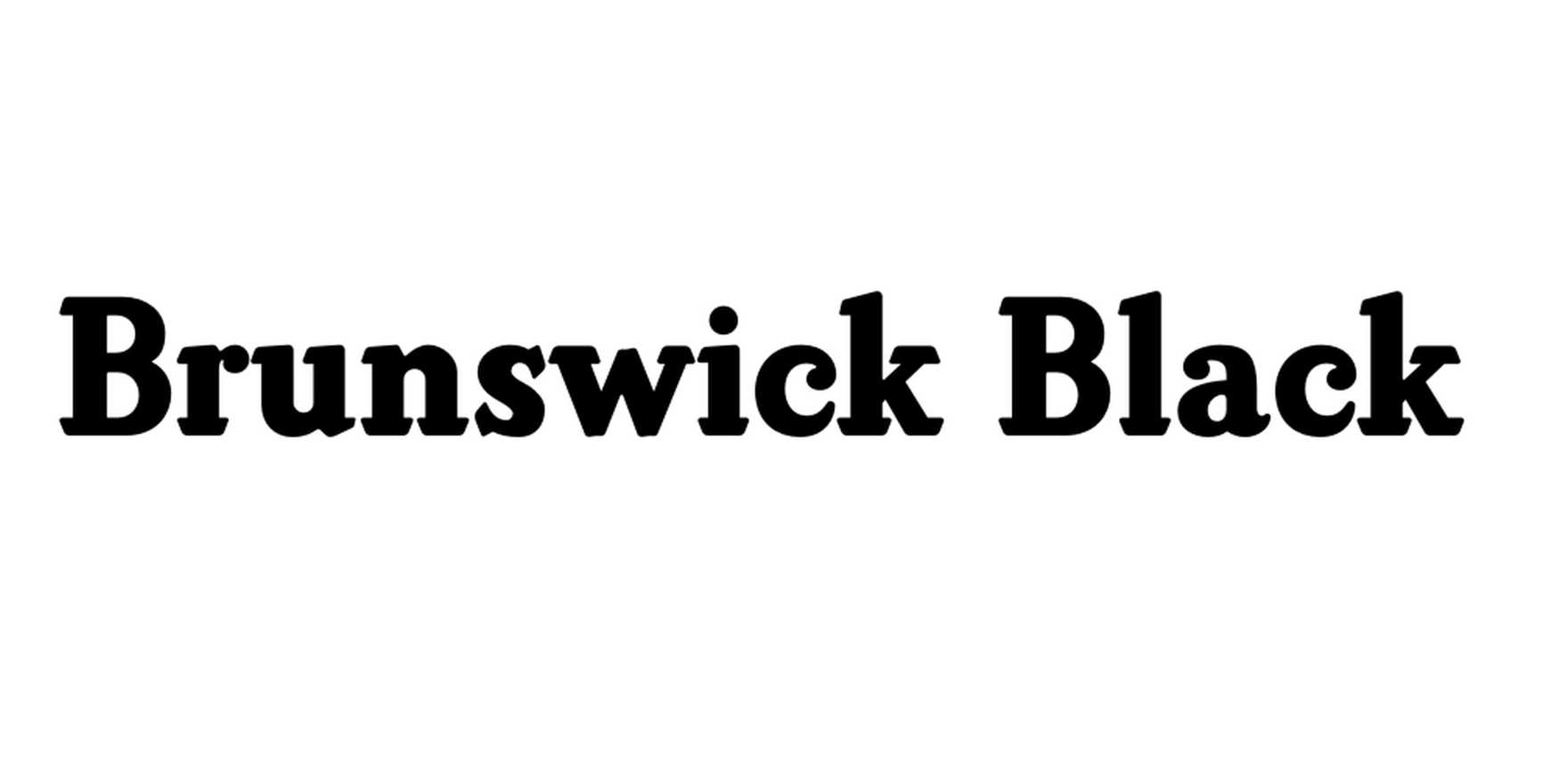Brunswick Black in use - Fonts In Use