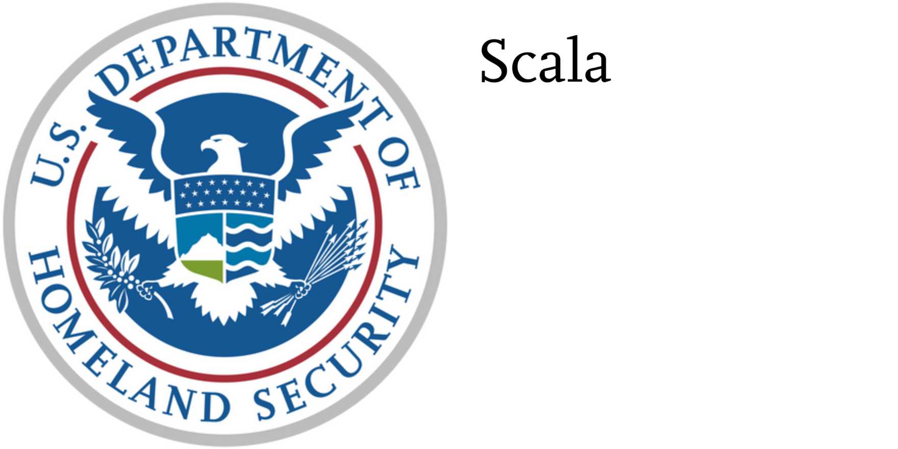 Seal of the U.S. Department of Homeland Security - Fonts In Use