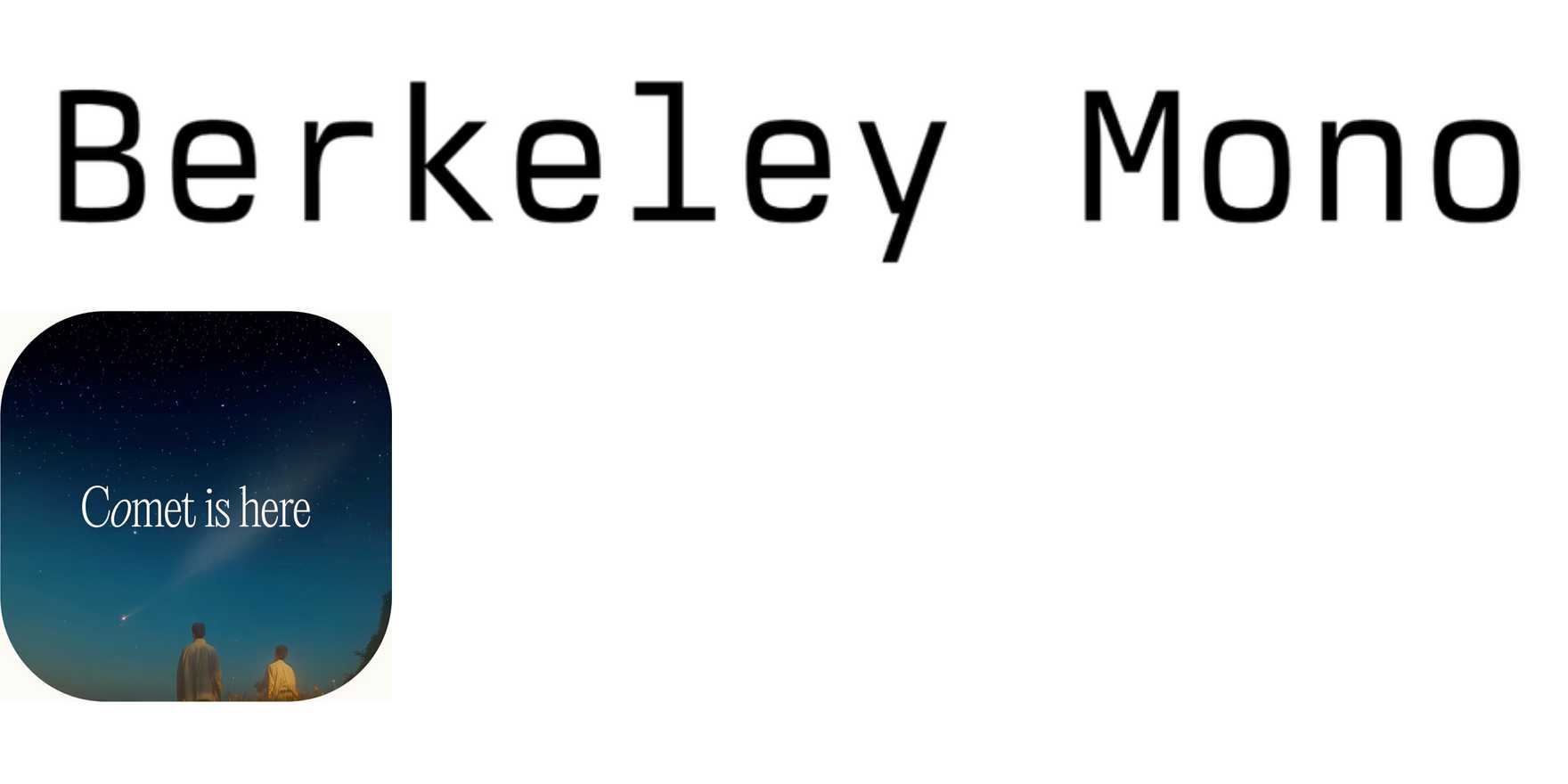 Berkeley Mono in use - Fonts In Use