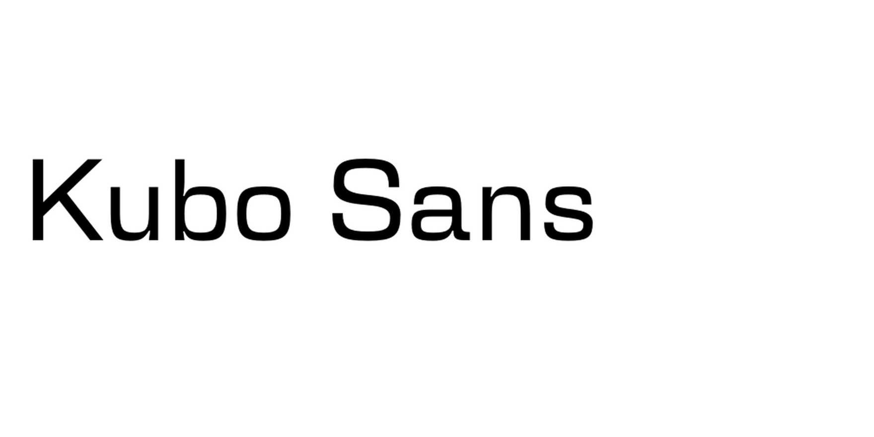 Kubo Sans in use - Fonts In Use