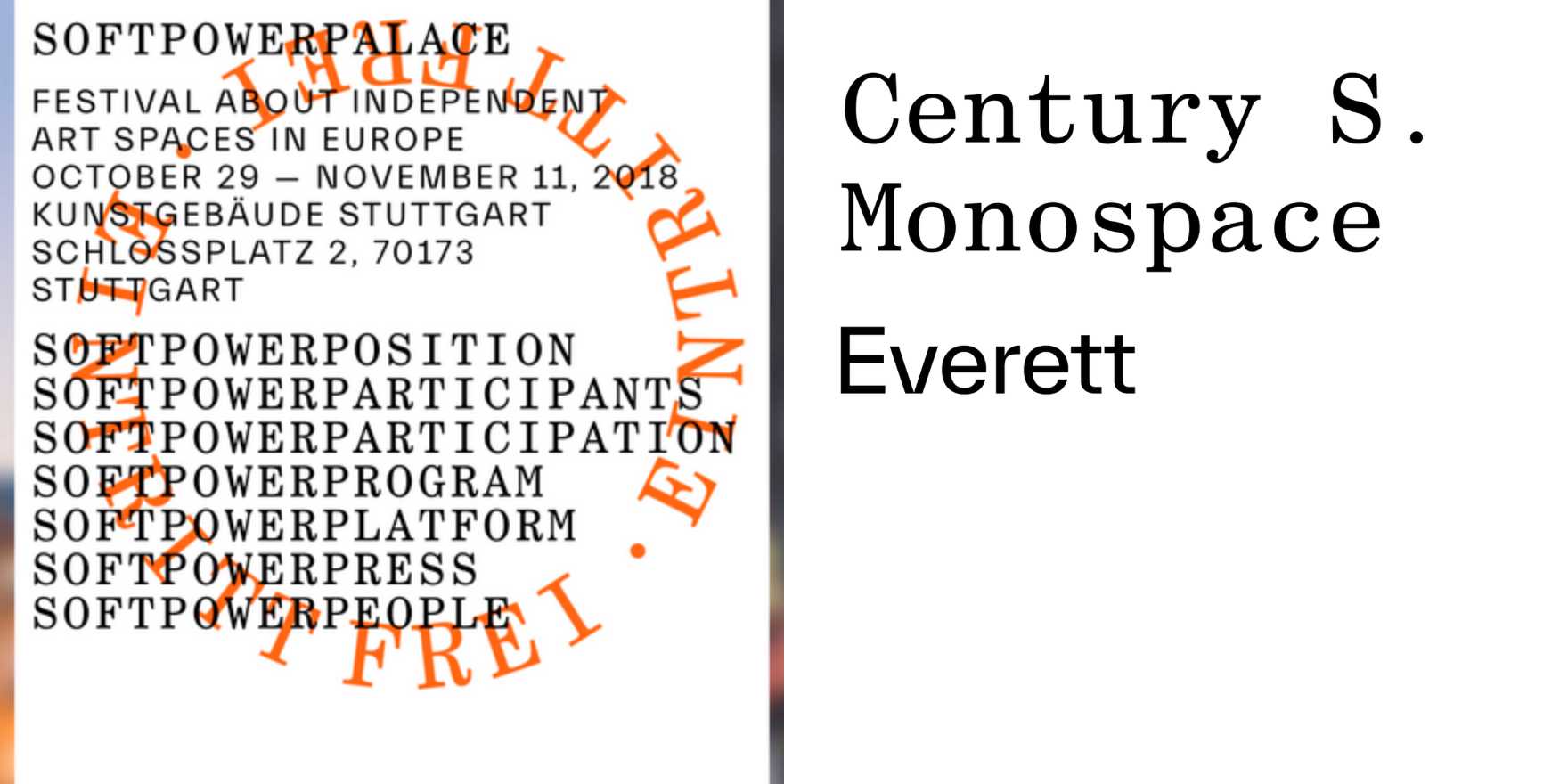 Soft Power Palace - Fonts In Use