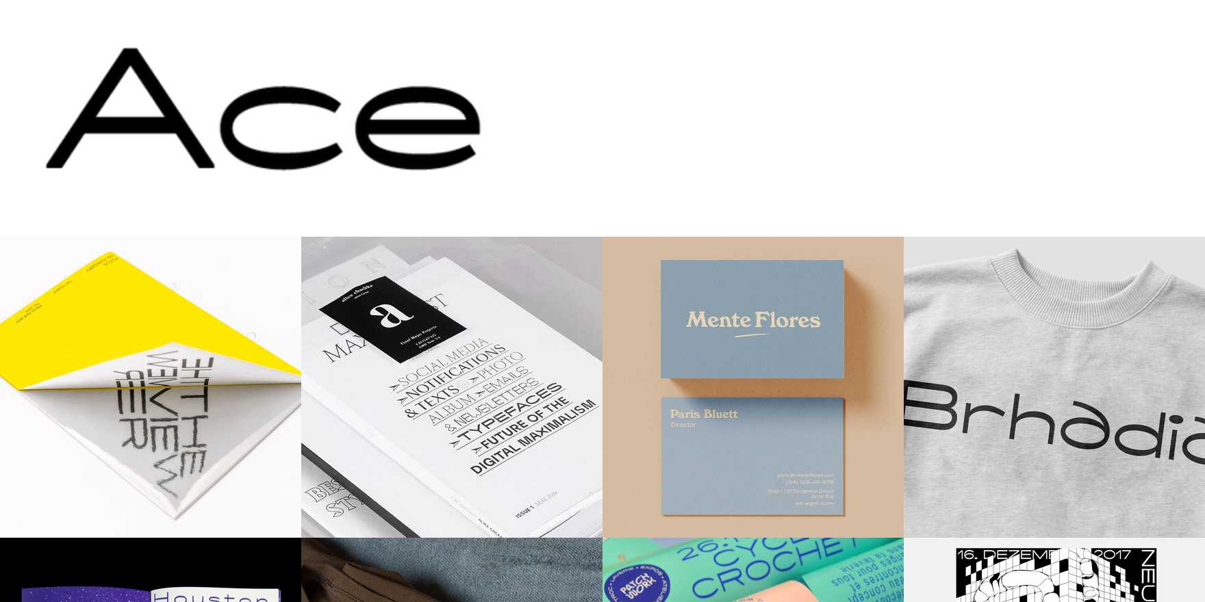 Ace in use - Fonts In Use