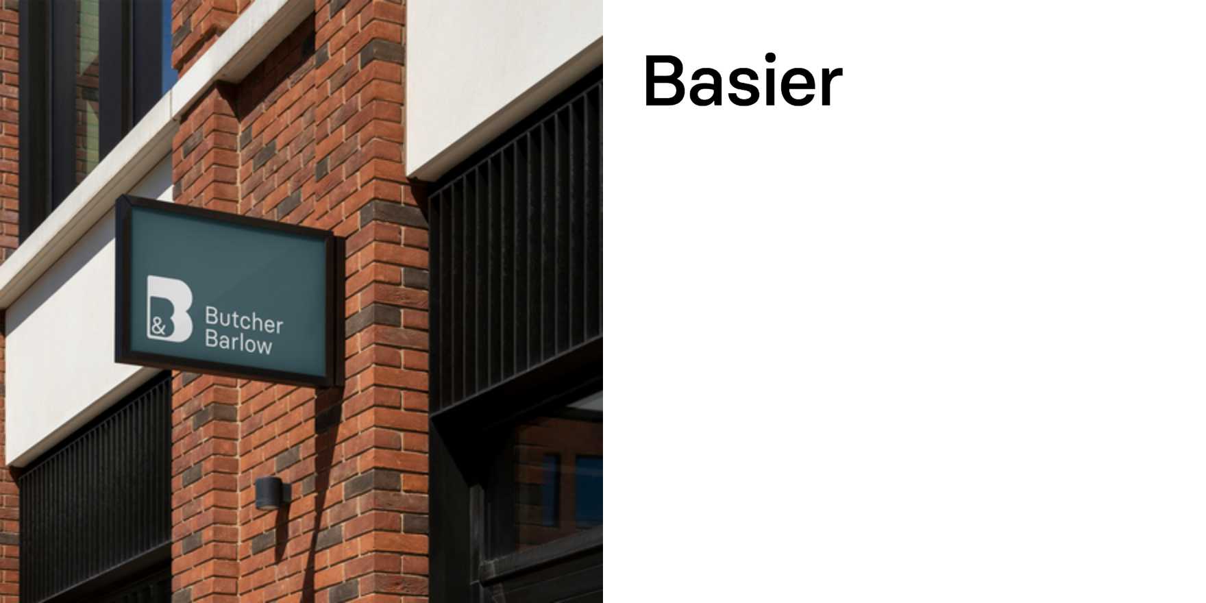 Butcher & Barlow - Fonts In Use