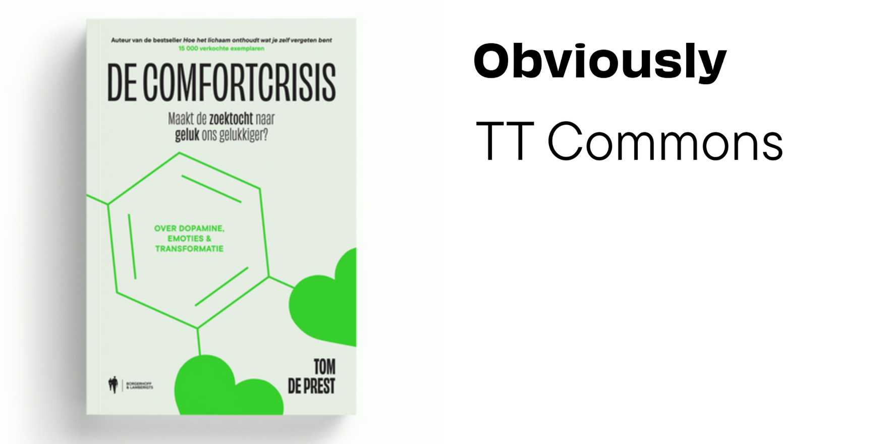 De comfortcrisis by Tom De Prest - Fonts In Use