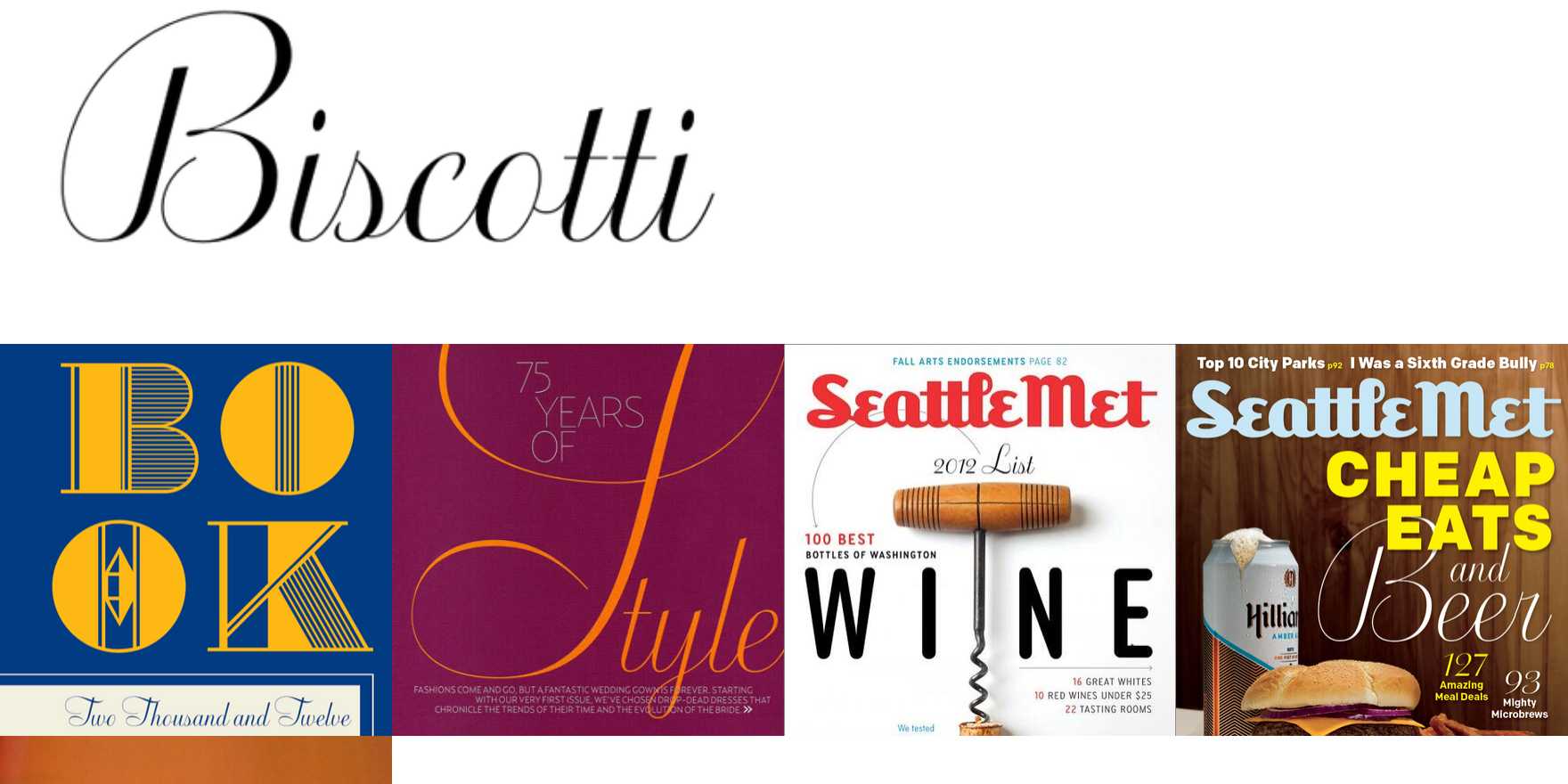 Biscotti in use - Fonts In Use