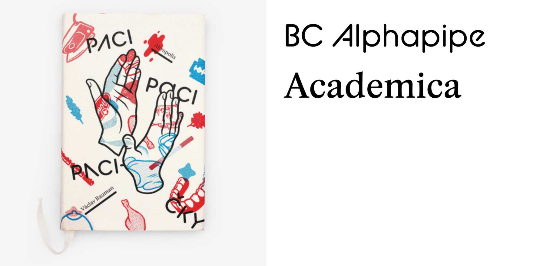 Paci, paci, pacičky by Václav Bauman - Fonts In Use