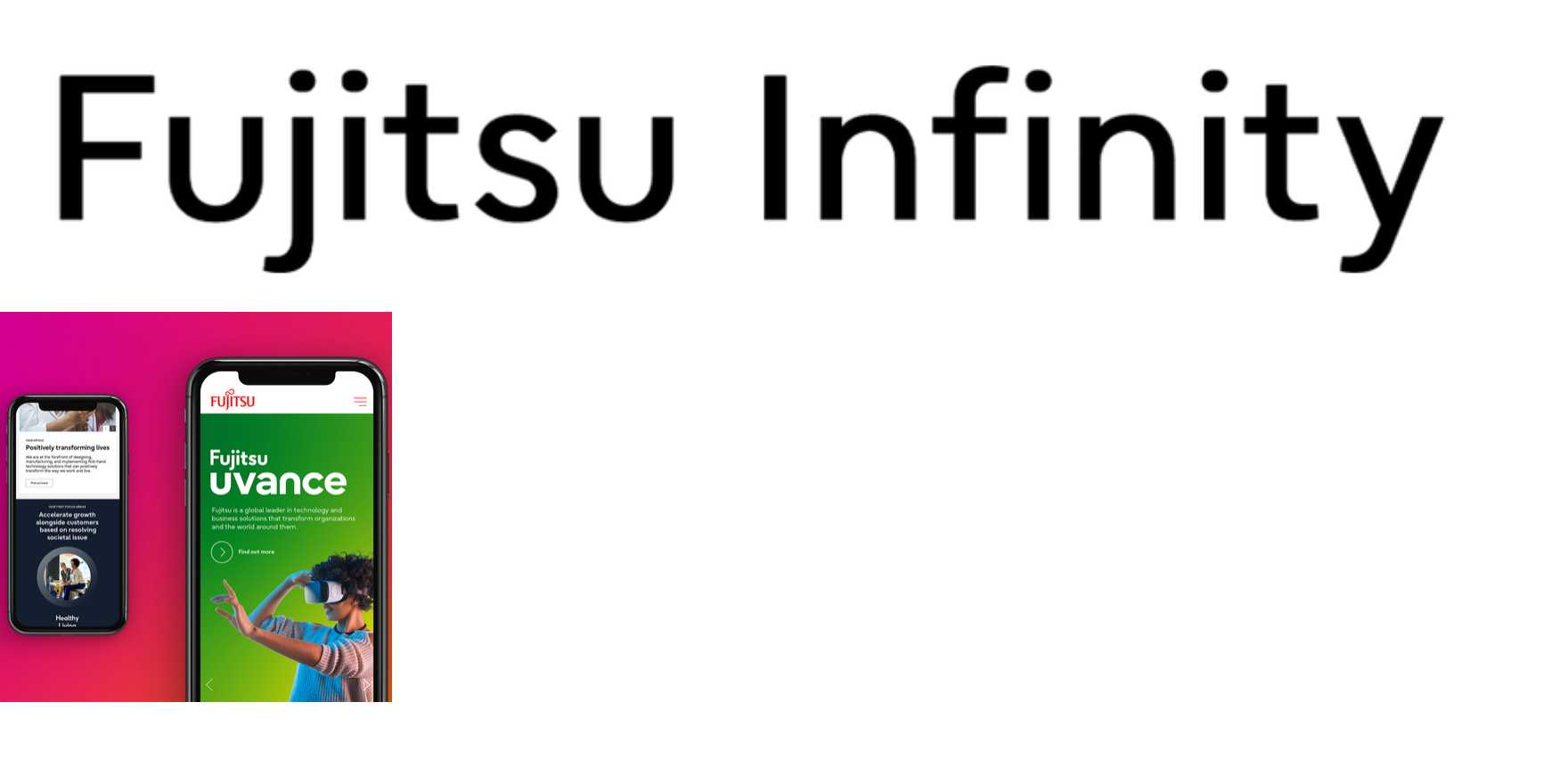 Fujitsu Infinity in use - Fonts In Use