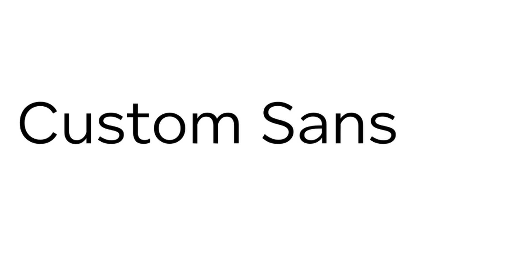 Custom Sans in use - Fonts In Use