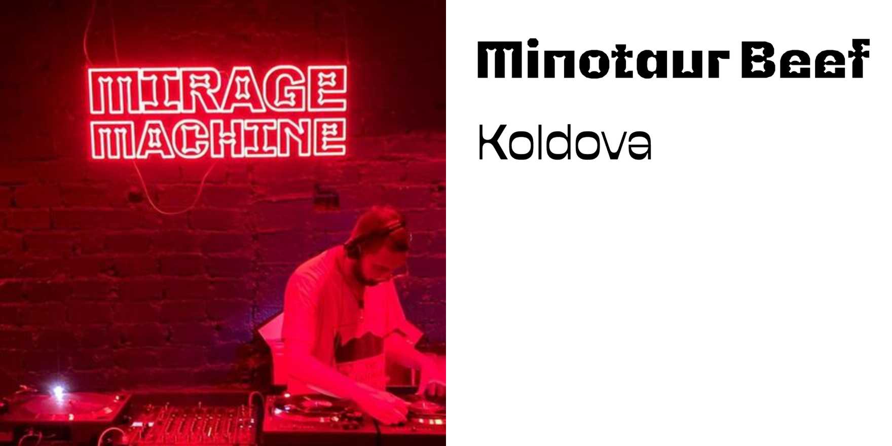 Mirage Machine - Fonts In Use