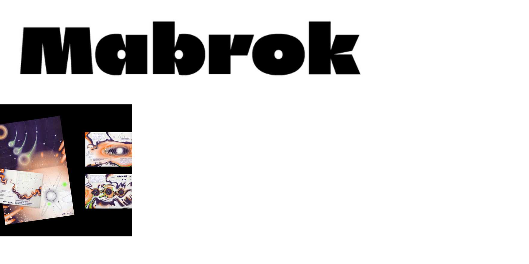 Mabrok in use - Fonts In Use