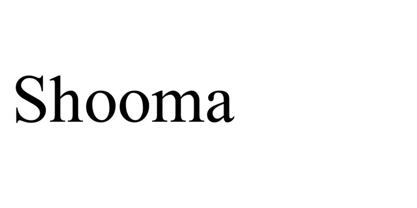 Shooma in use - Fonts In Use