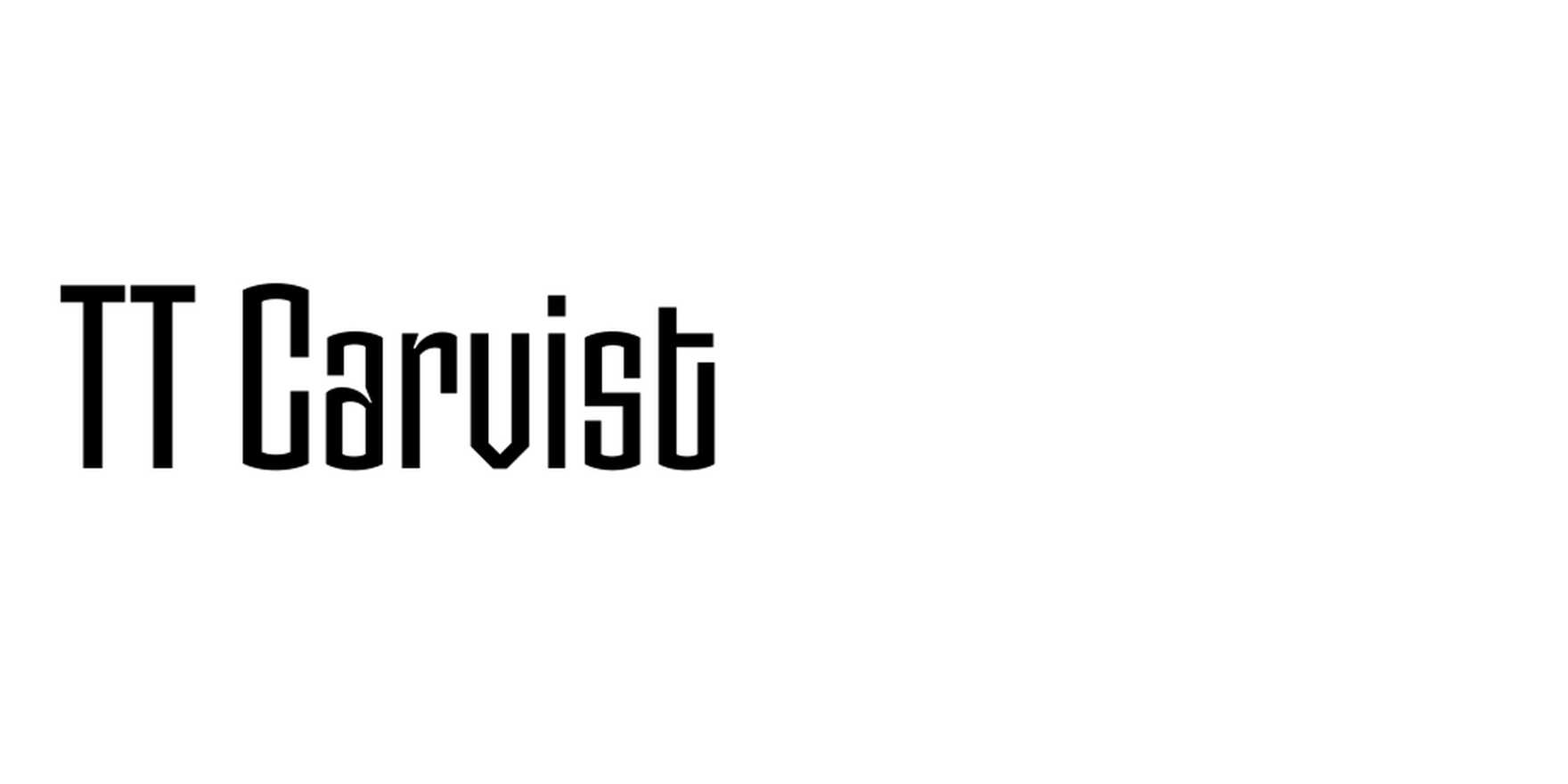 TT Carvist in use - Fonts In Use