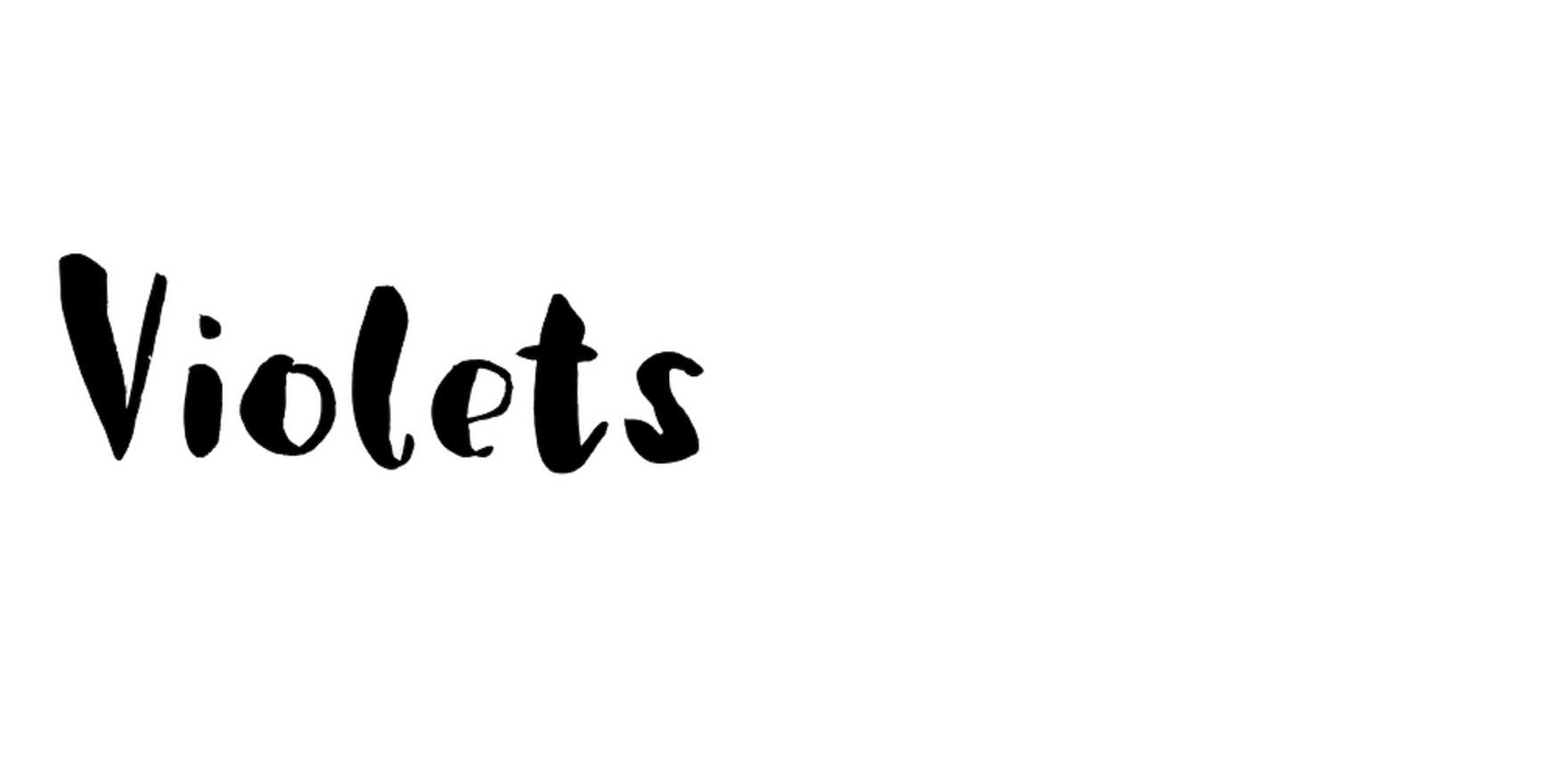 Violets in use - Fonts In Use