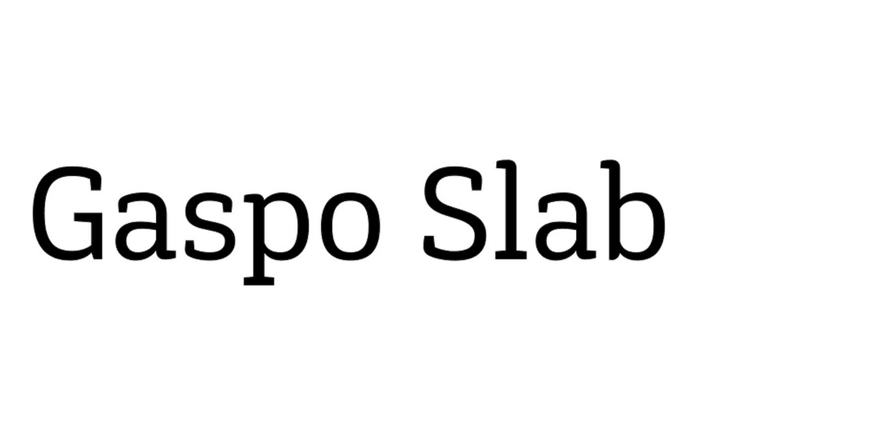Gaspo Slab in use - Fonts In Use