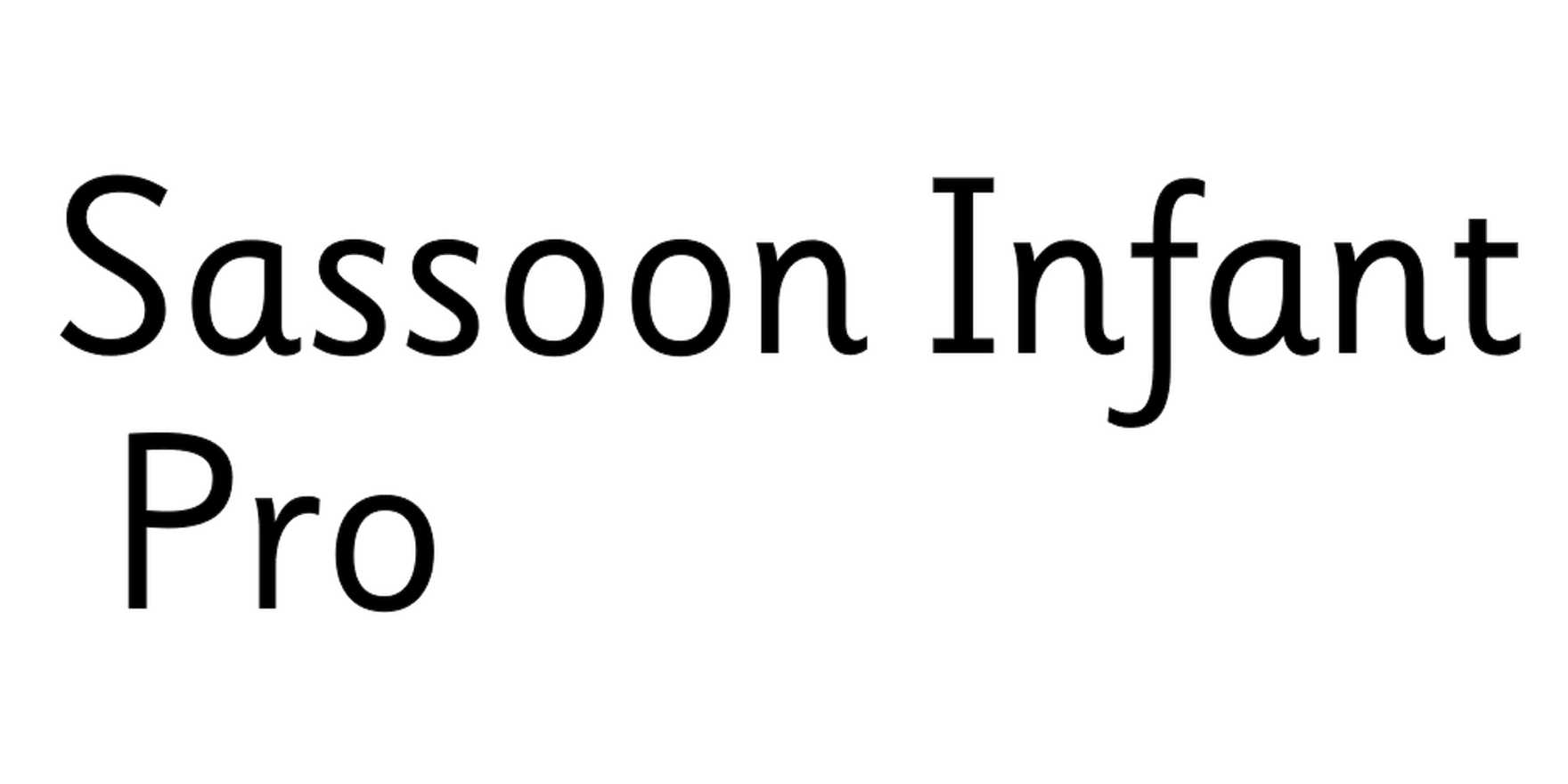 Sassoon Infant Pro in use - Fonts In Use