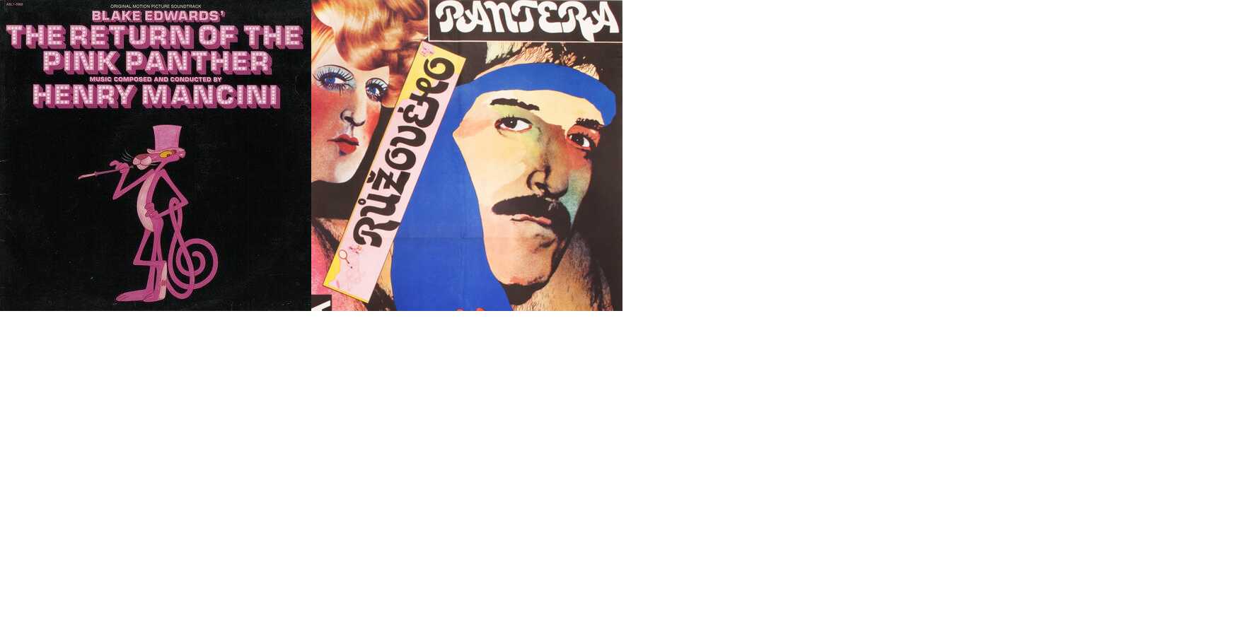 The Pink Panther - Fonts In Use