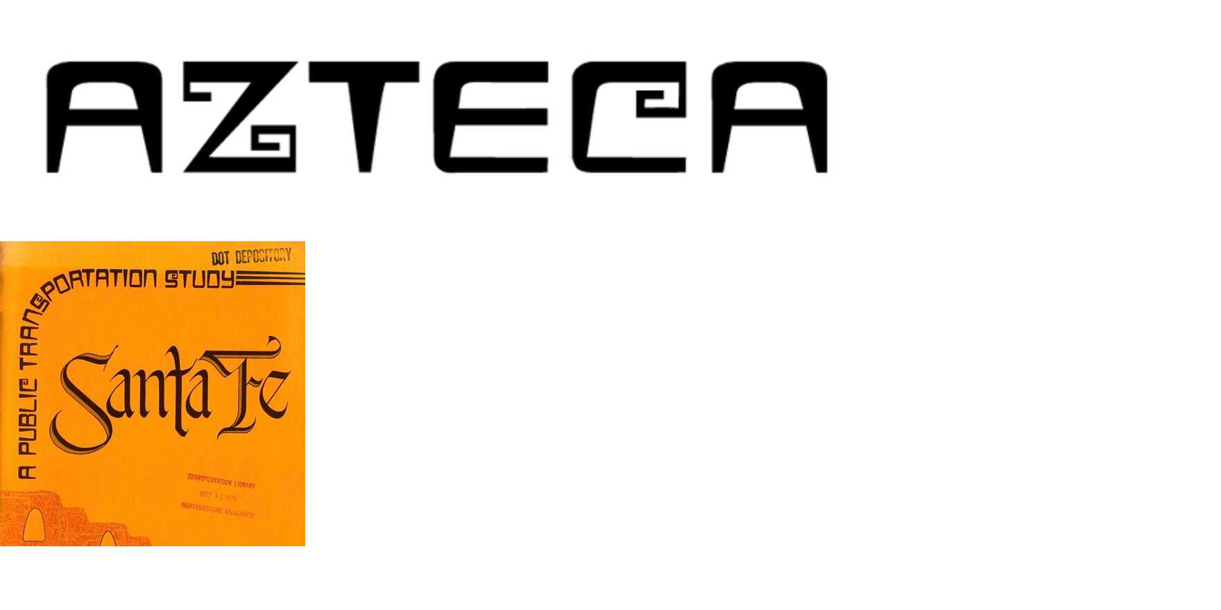 Azteca in use - Fonts In Use