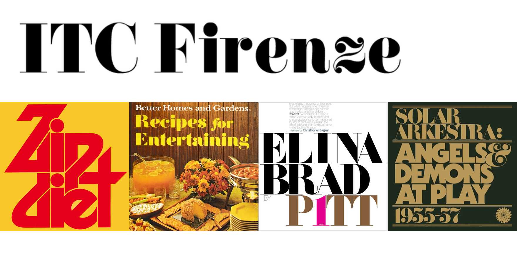 ITC Firenze in use - Fonts In Use
