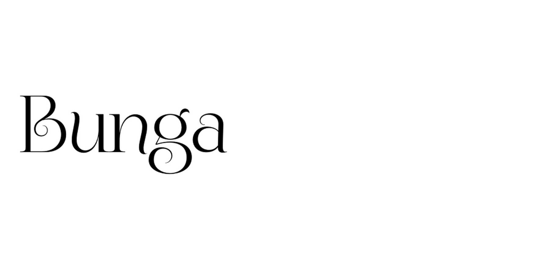 Bunga in use - Fonts In Use