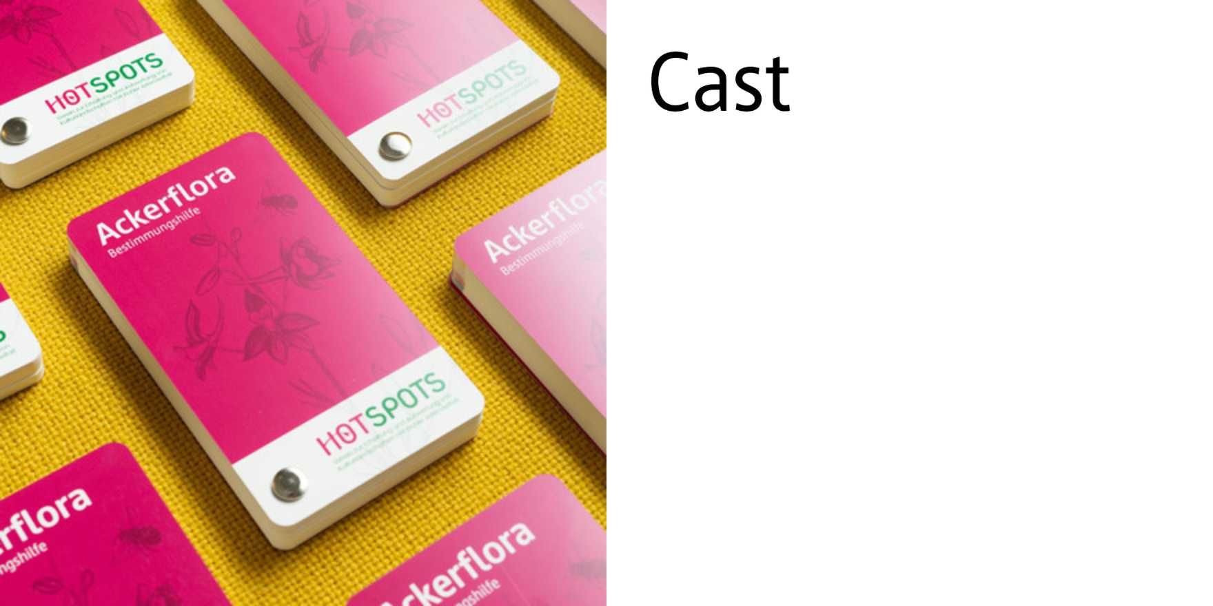 Ackerflora species guide - Fonts In Use