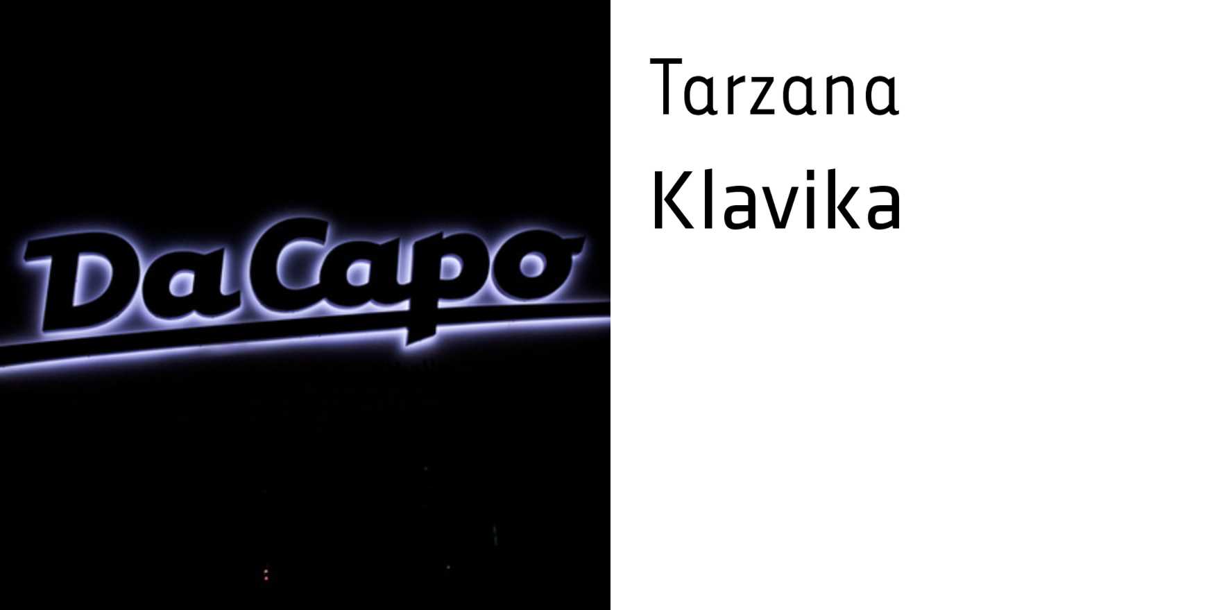Da Capo - Fonts In Use
