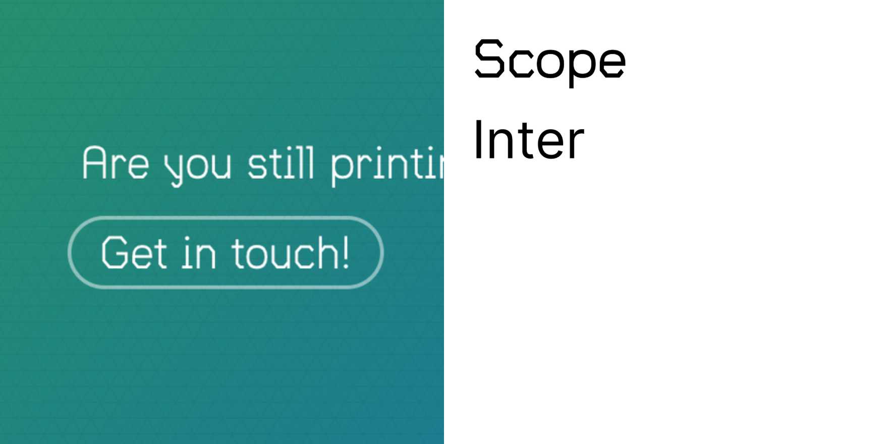 Layer Performance landing page - Fonts In Use