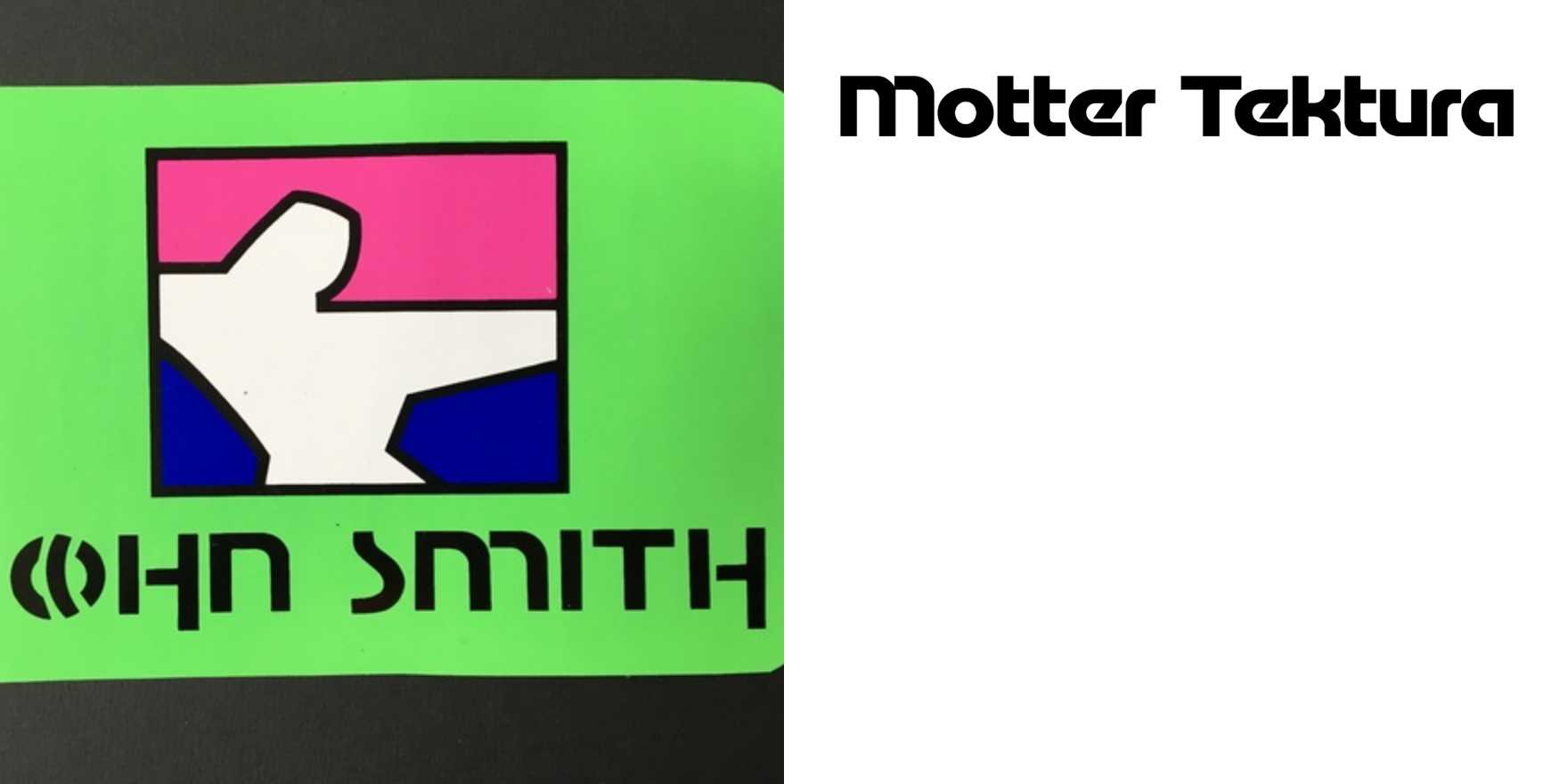 John Smith logo - Fonts In Use