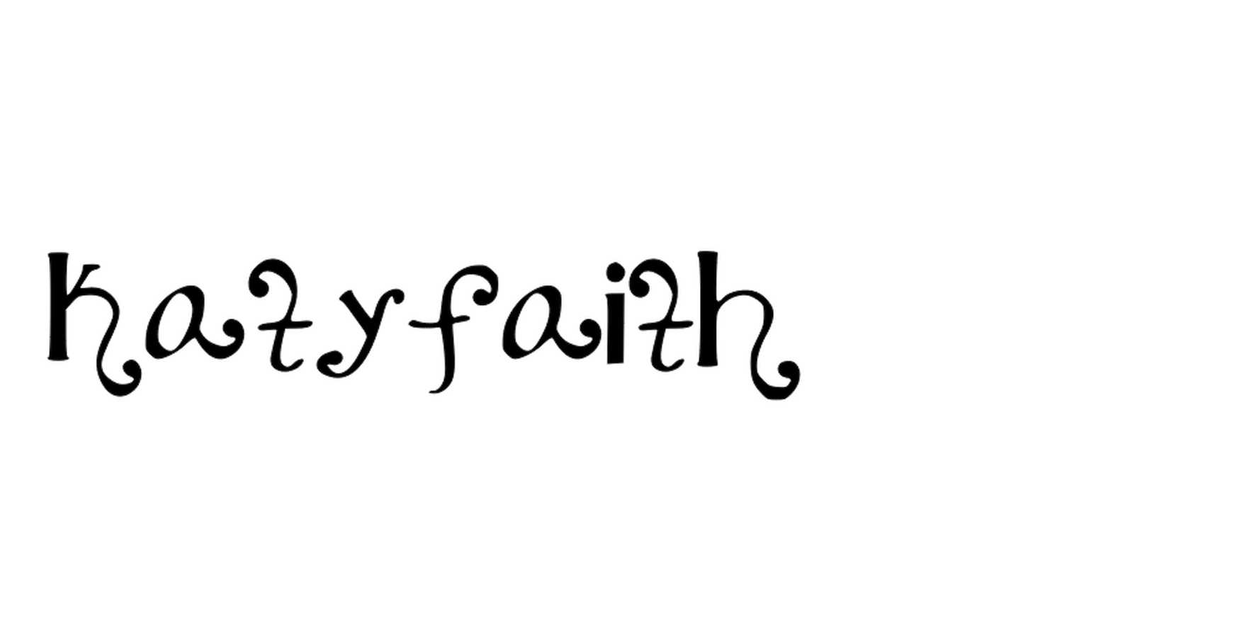 Katyfaith in use - Fonts In Use