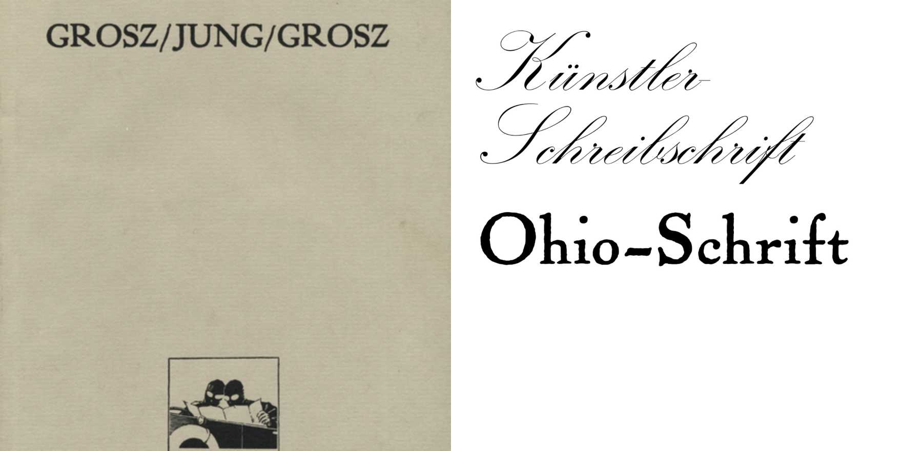 Grosz/Jung/Grosz, Brinkmann & Bose - Fonts In Use