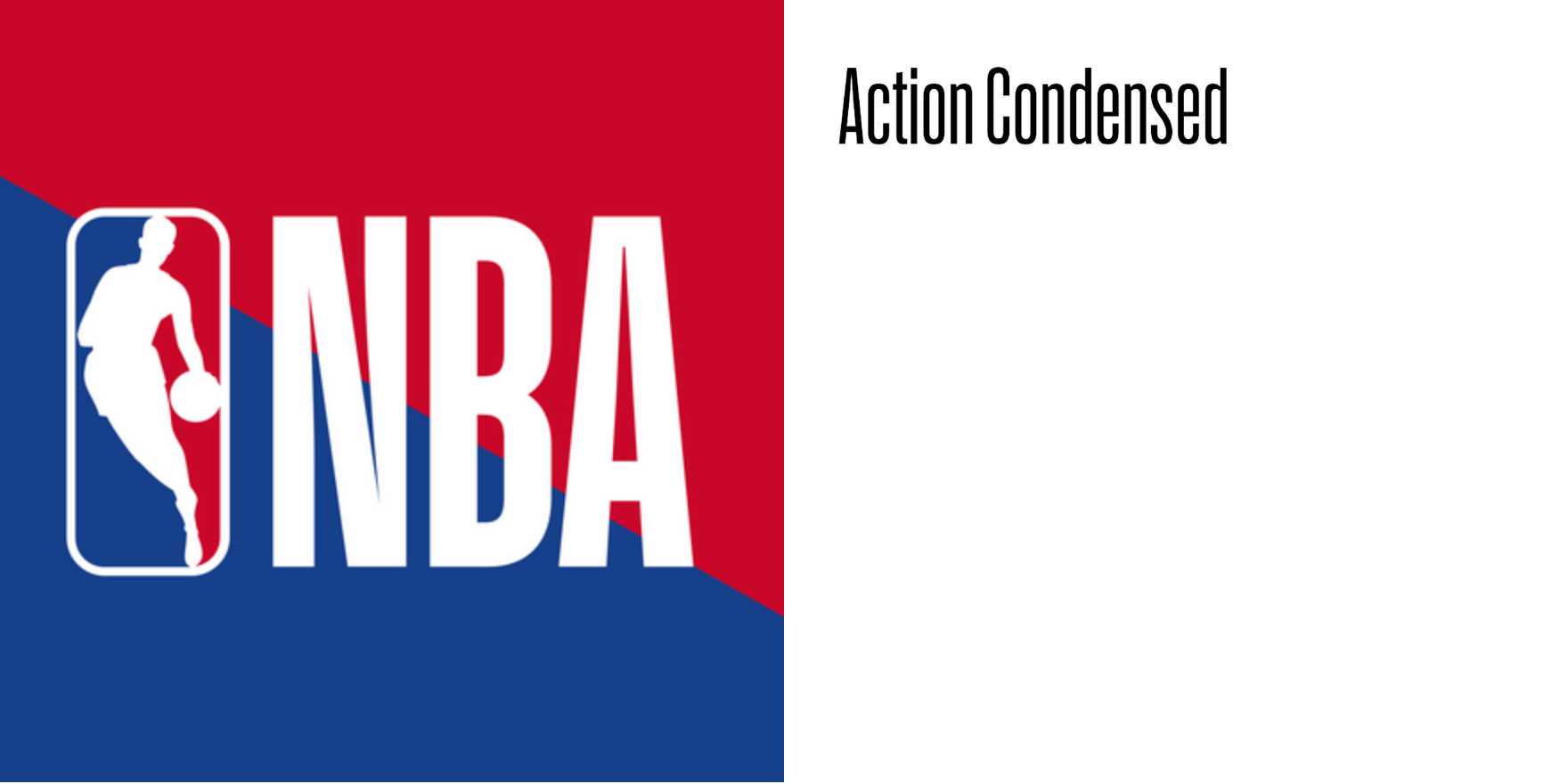 NBA identity (2017–) - Fonts In Use
