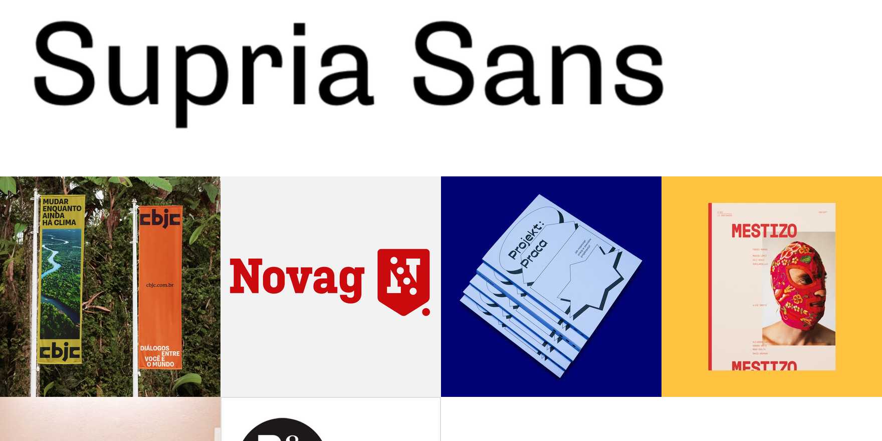 Supria Sans in use - Fonts In Use