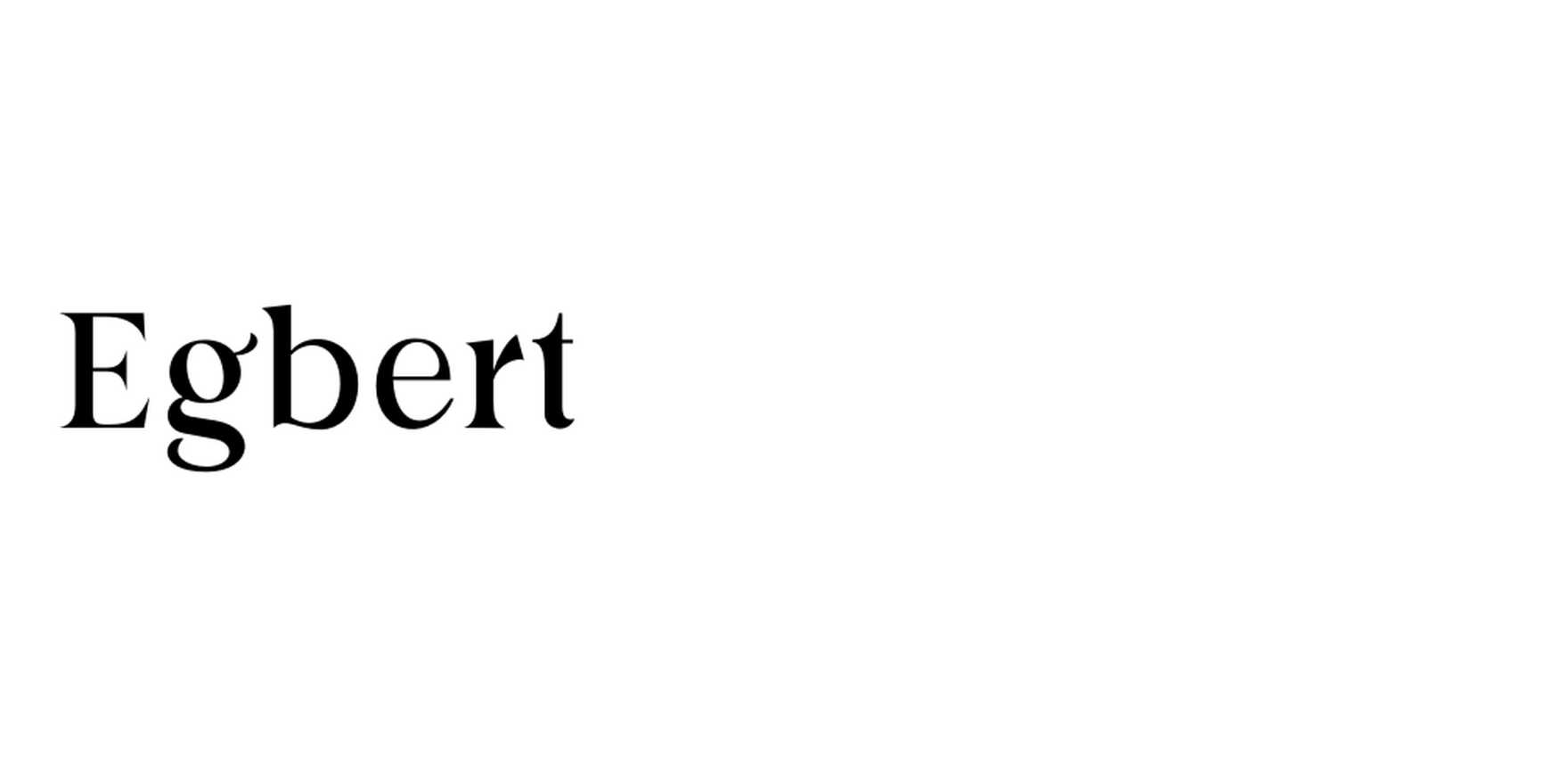 Egbert in use - Fonts In Use