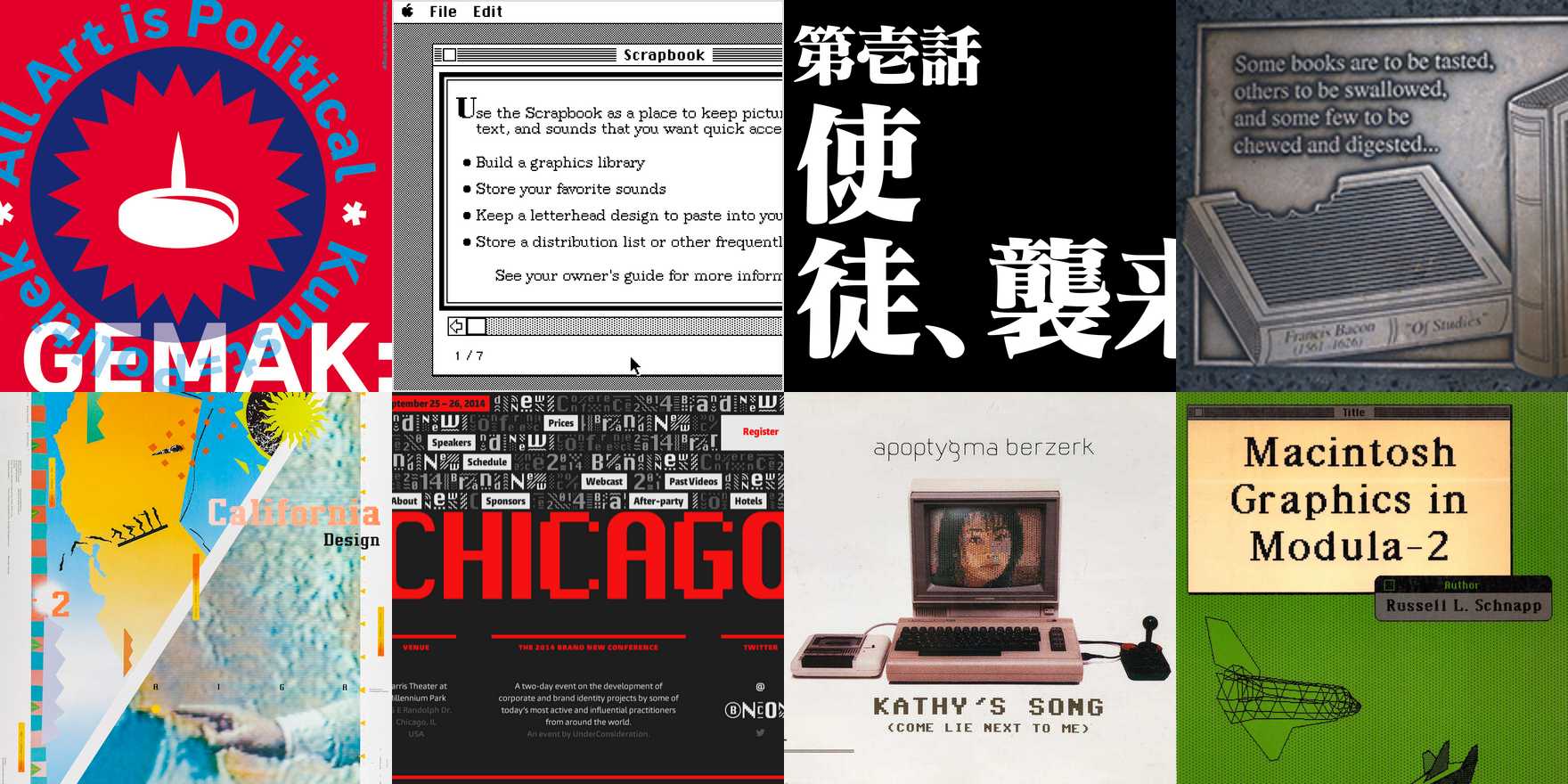 Susan Kare - Fonts In Use