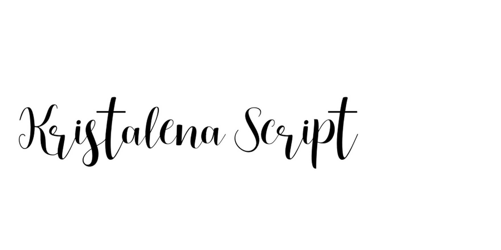 Kristalena Script in use - Fonts In Use