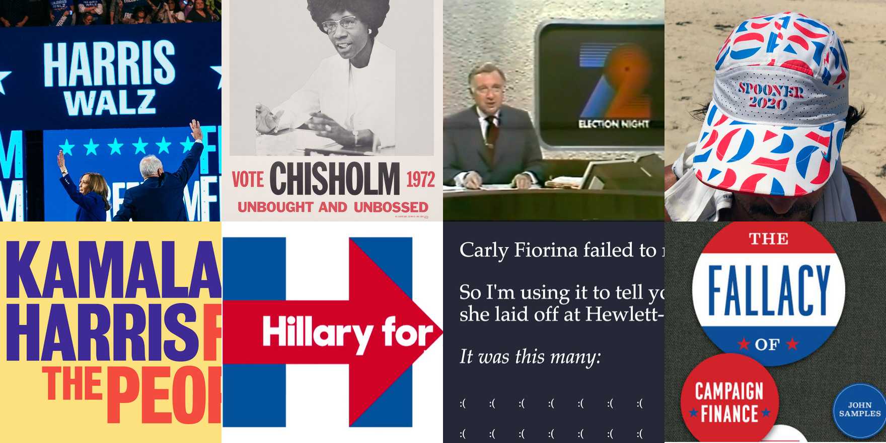 US presidential campaigns - Fonts In Use