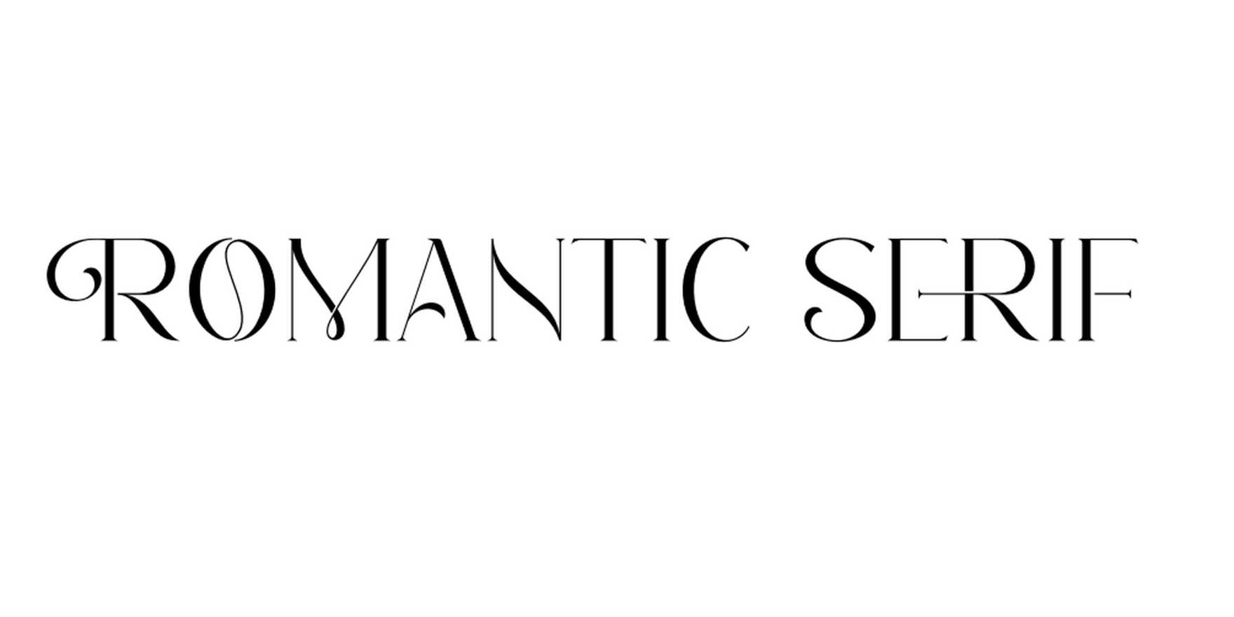 Romantic Serif in use - Fonts In Use