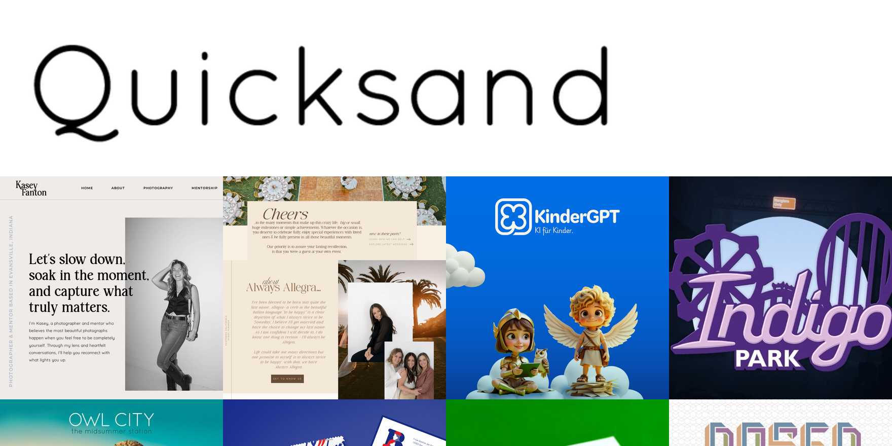 Quicksand in use - Fonts In Use