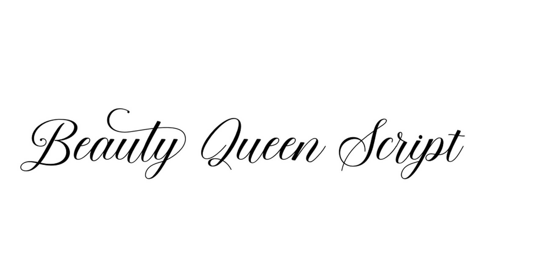 Beauty Queen Script in use - Fonts In Use