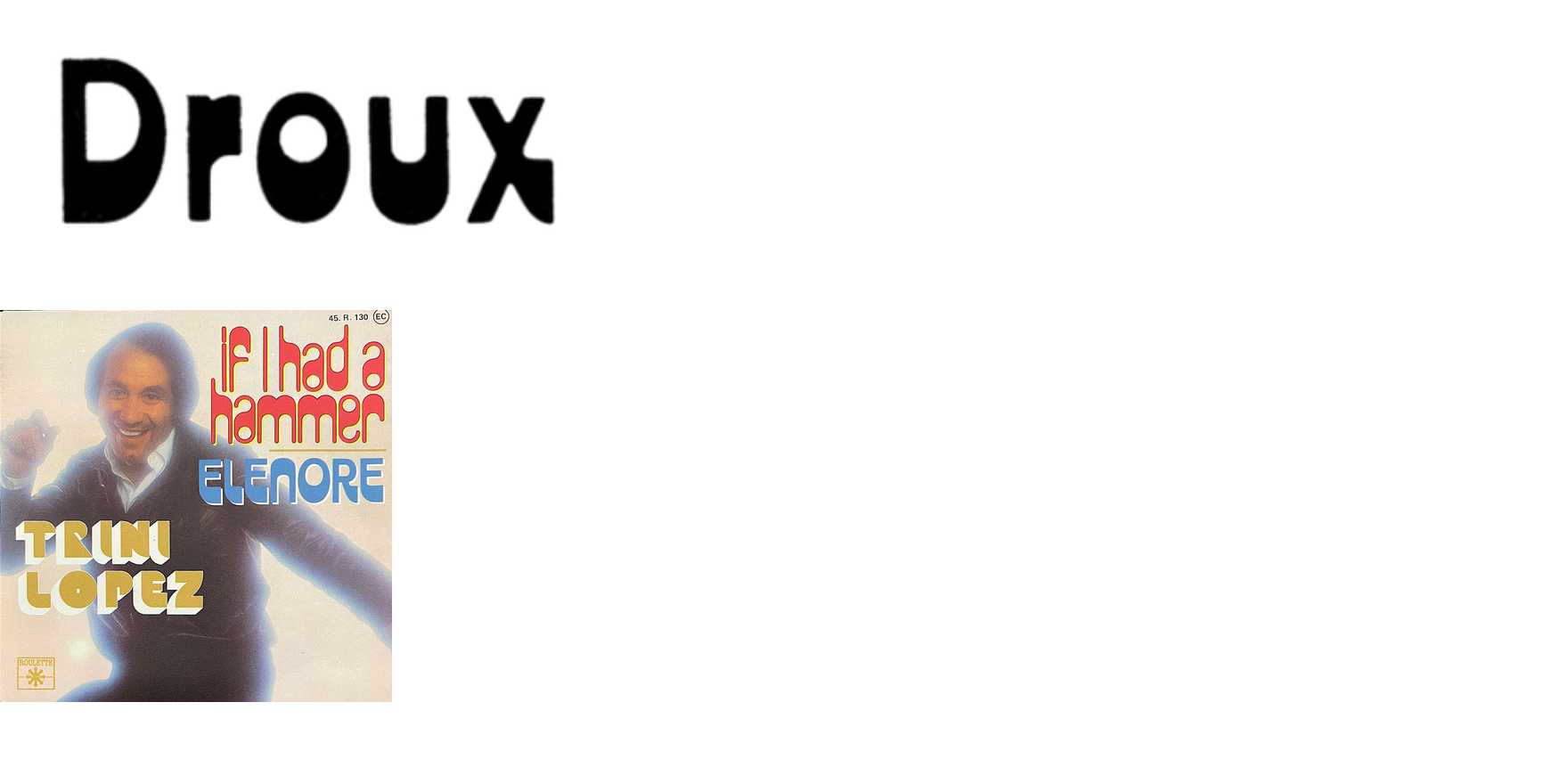 Droux in use - Fonts In Use