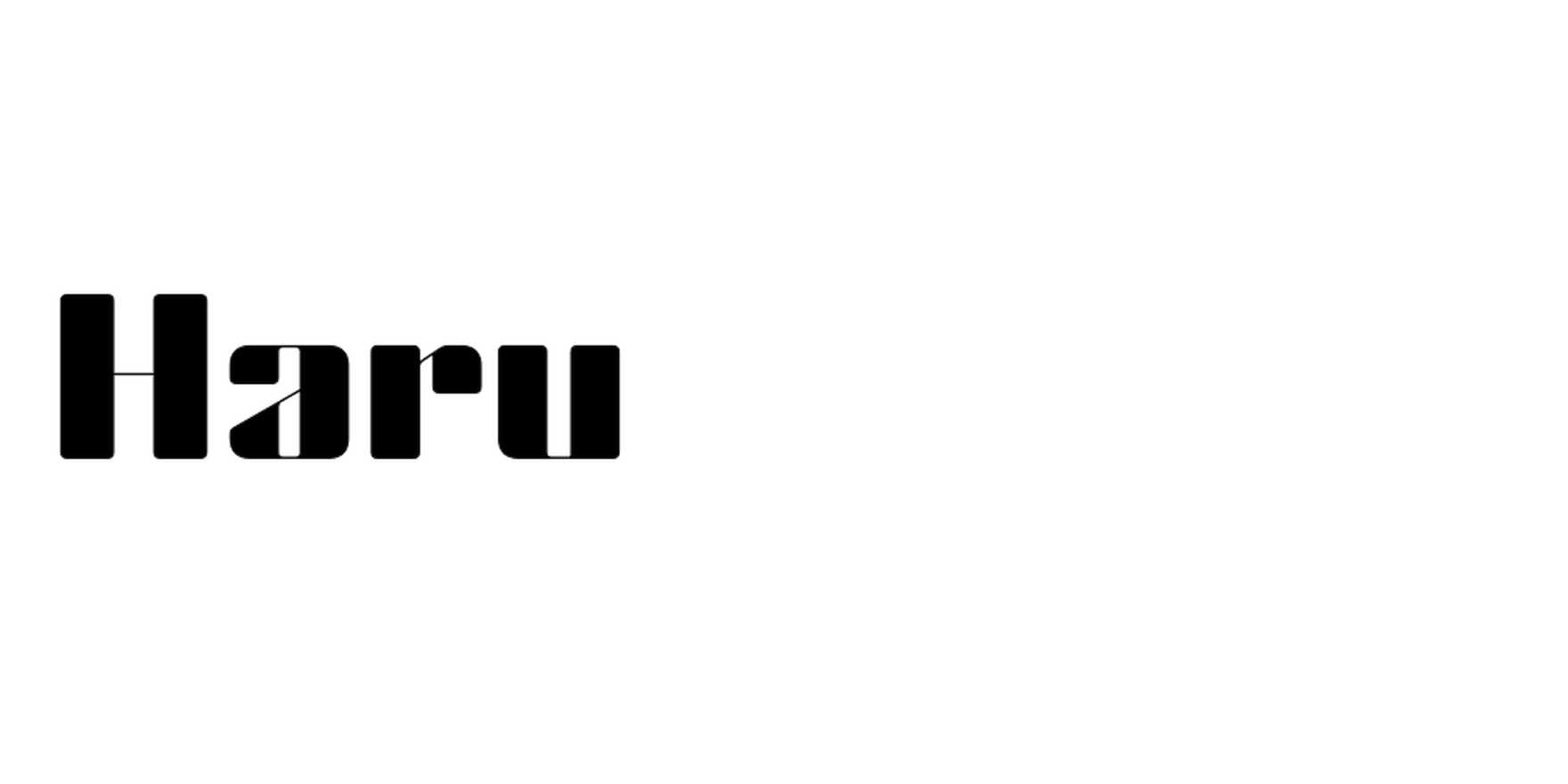 Haru in use - Fonts In Use