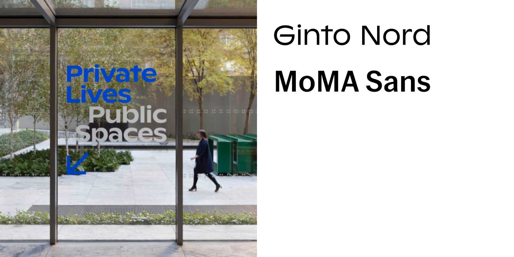 Private Lives Public Spaces - Fonts In Use