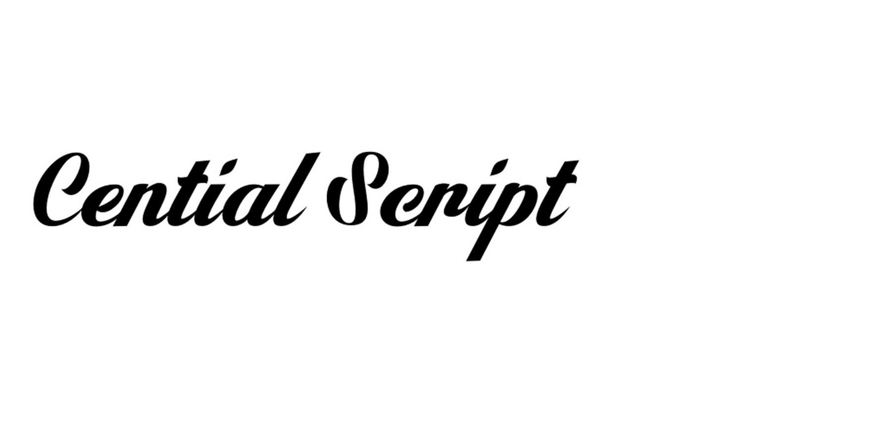 Cential Script in use - Fonts In Use